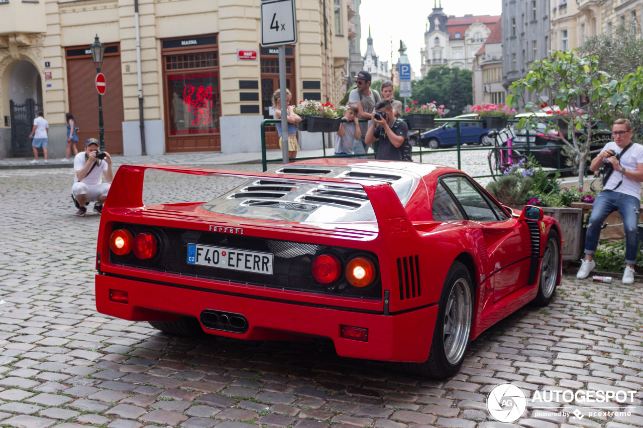 Ferrari F40 - 20 July 2019 - Autogespot