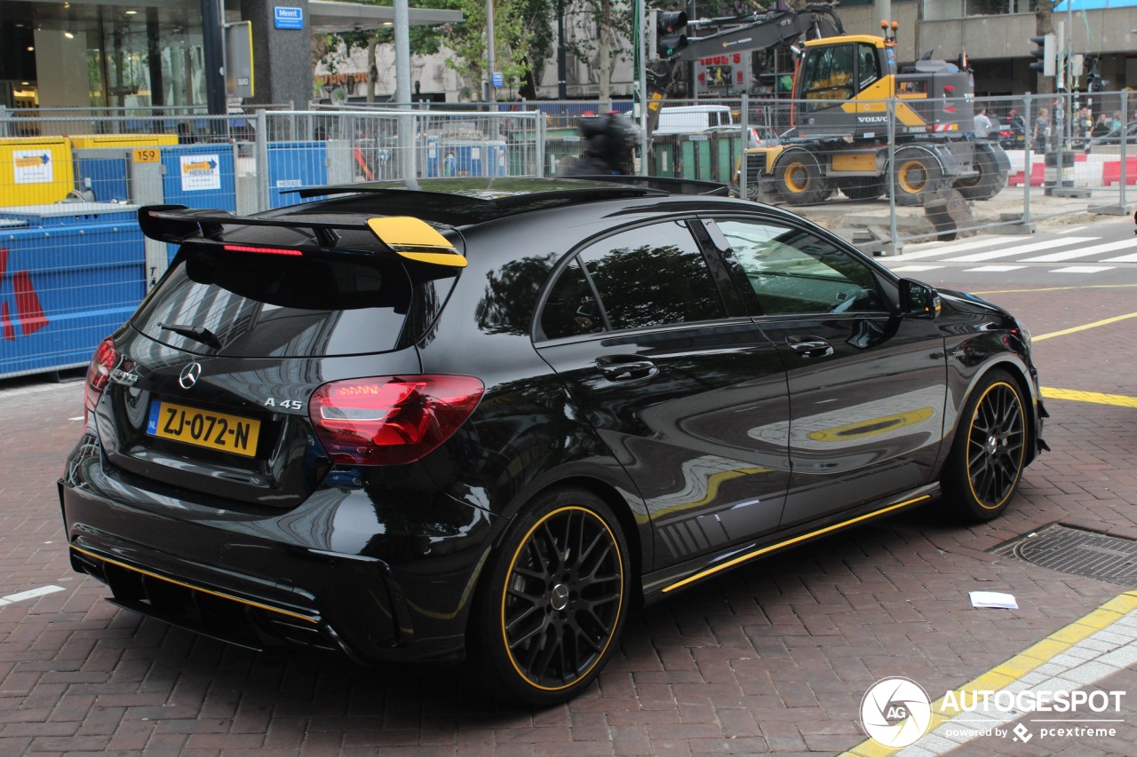 Mercedes-AMG A 45 W176 Yellow Night Edition - 20 July 2019 - Autogespot