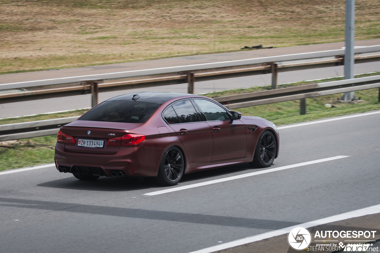BMW M5 F90 First Edition 2018 - 24 July 2019 - Autogespot