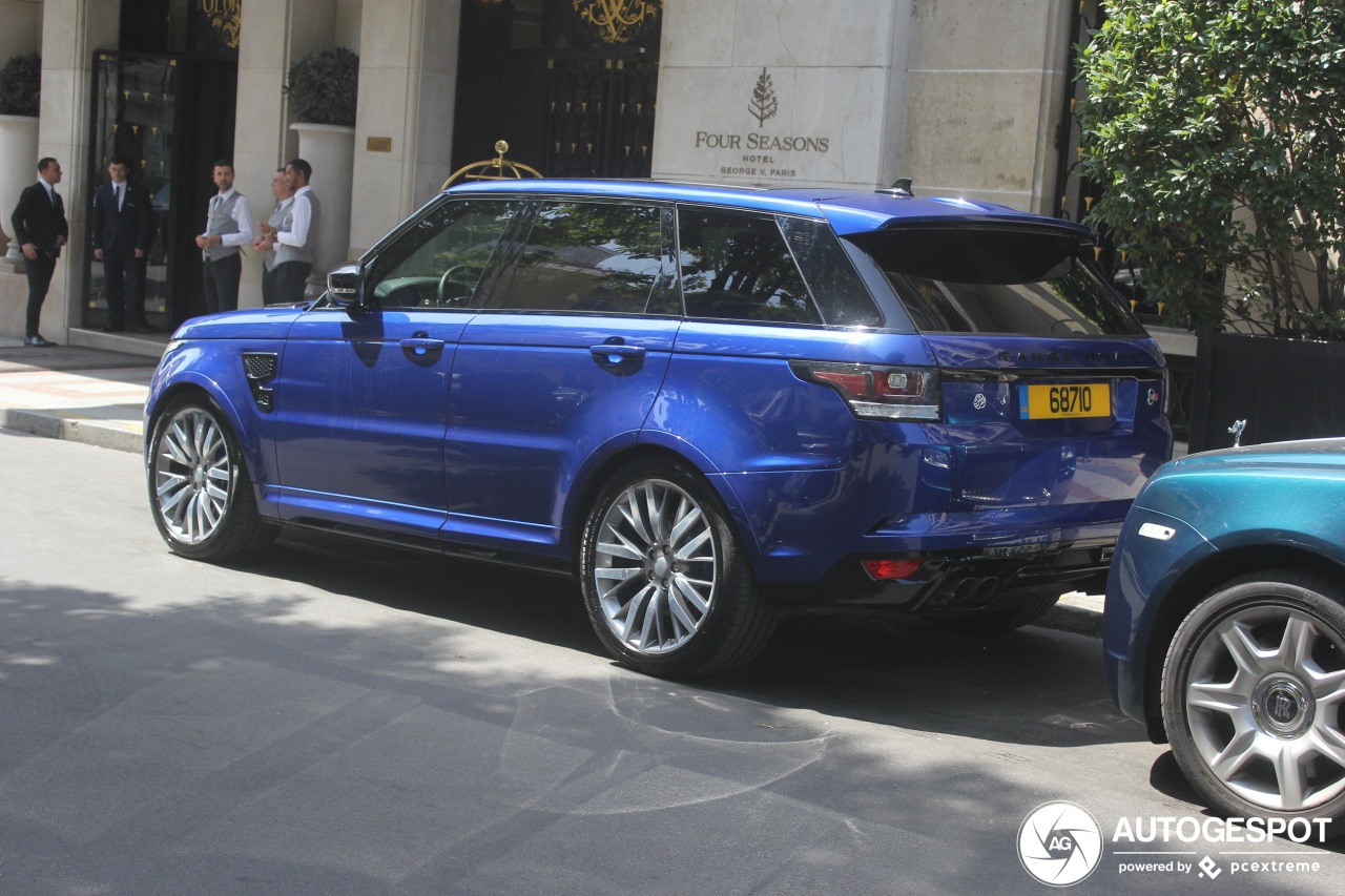Land Rover Range Rover Sport SVR - 25 July 2019 - Autogespot