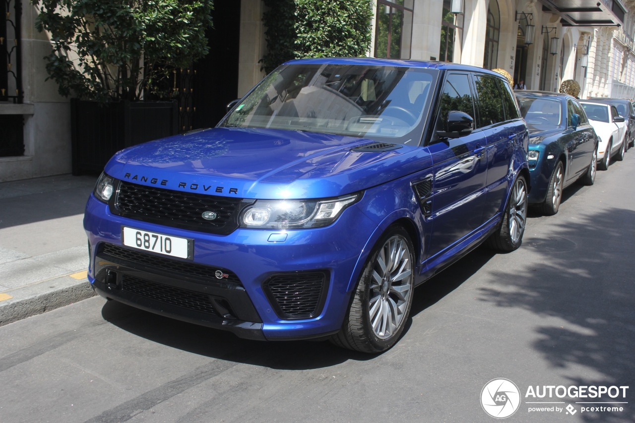 Land Rover Range Rover Sport SVR - 25 July 2019 - Autogespot