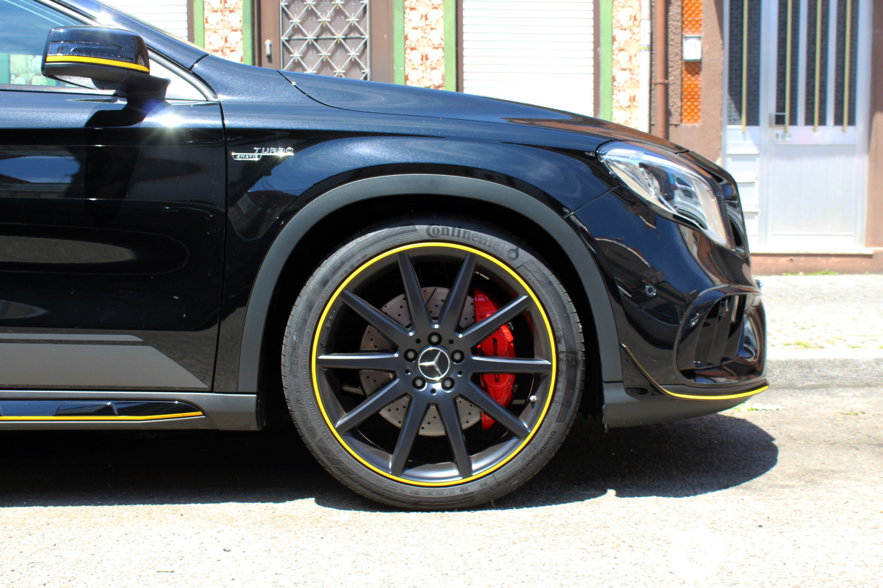 Mercedes-AMG GLA 45 X156 Yellow Night Edition - 26 July 2019 - Autogespot