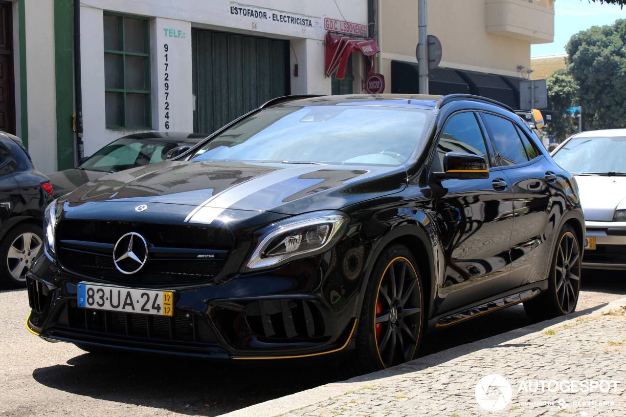 Mercedes-AMG GLA 45 X156 Yellow Night Edition - 26 July 2019 - Autogespot