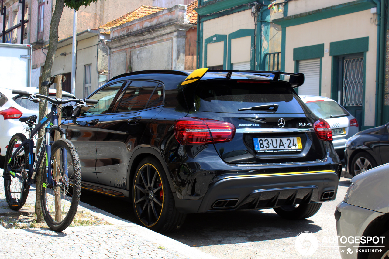 Mercedes-AMG GLA 45 X156 Yellow Night Edition - 26 July 2019 - Autogespot