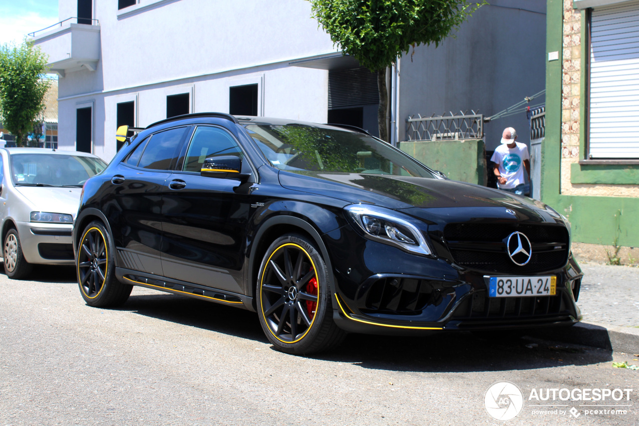 Mercedes-AMG GLA 45 X156 Yellow Night Edition - 26 July 2019 - Autogespot