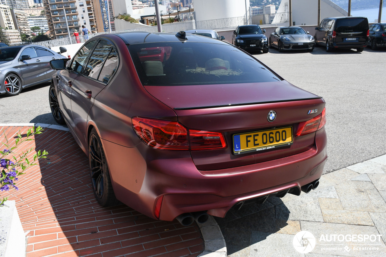 BMW M5 F90 First Edition 2018 - 03 August 2019 - Autogespot