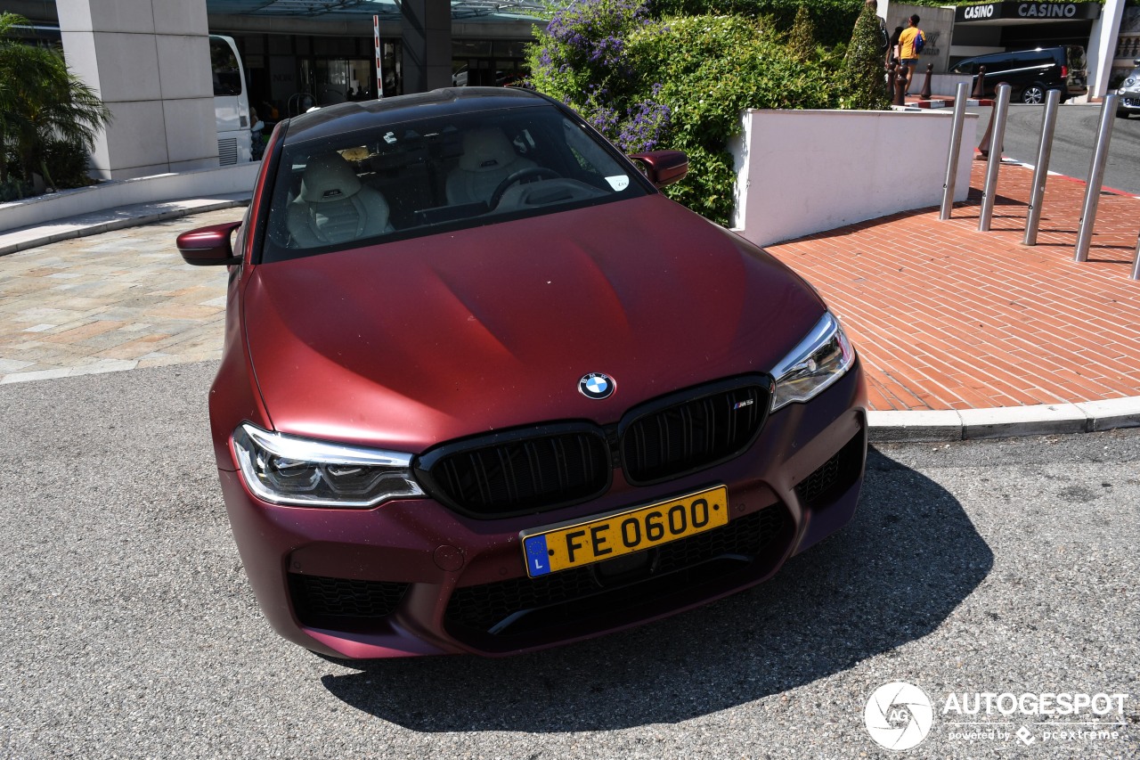 BMW M5 F90 First Edition 2018 - 03 August 2019 - Autogespot