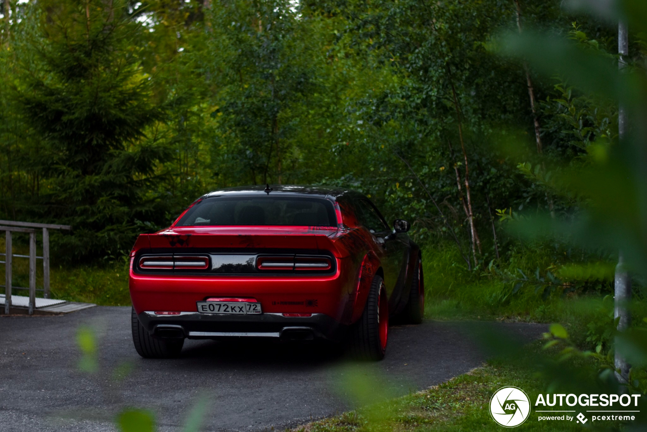 Dodge Challenger SRT Hellcat Liberty Walk Widebody - 04 August 2019 ...