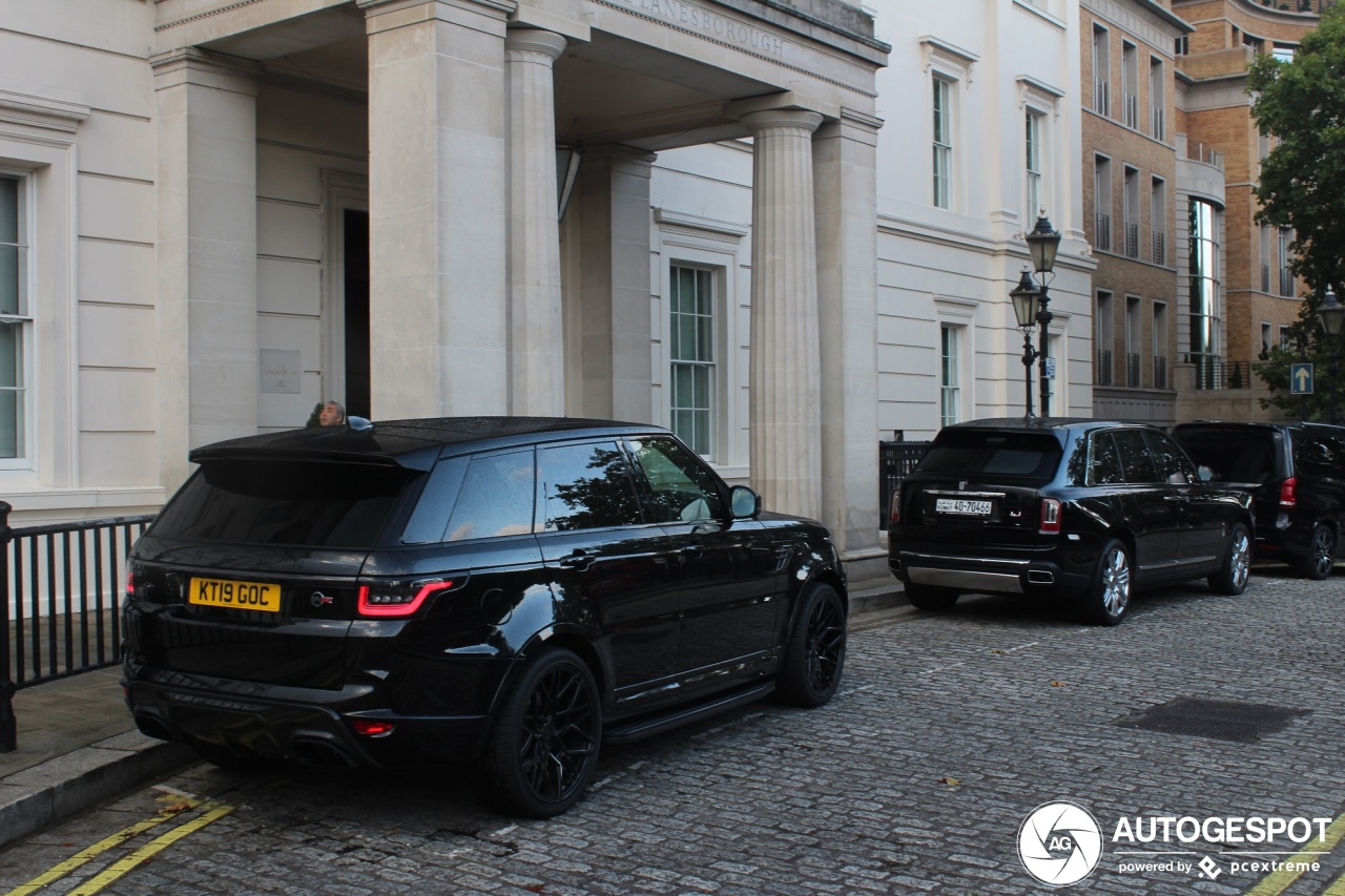 Land Rover Urban Range Rover Sport SVR 2018 Carbon Edition - 11 August ...