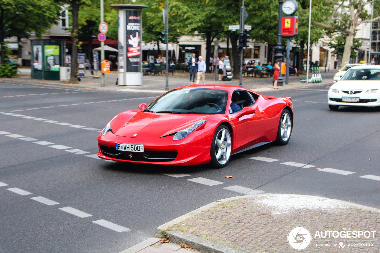 Ferrari 458 Italia - 30 August 2019 - Autogespot