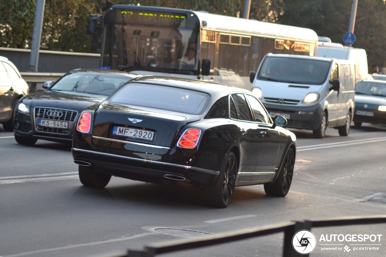Bentley Mulsanne Speed Blue Train Edition - 28 September 2019 - Autogespot