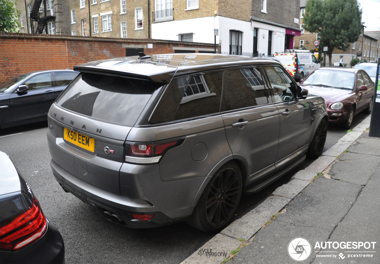 Land Rover Urban Range Rover Sport SVR - 02 October 2019 - Autogespot