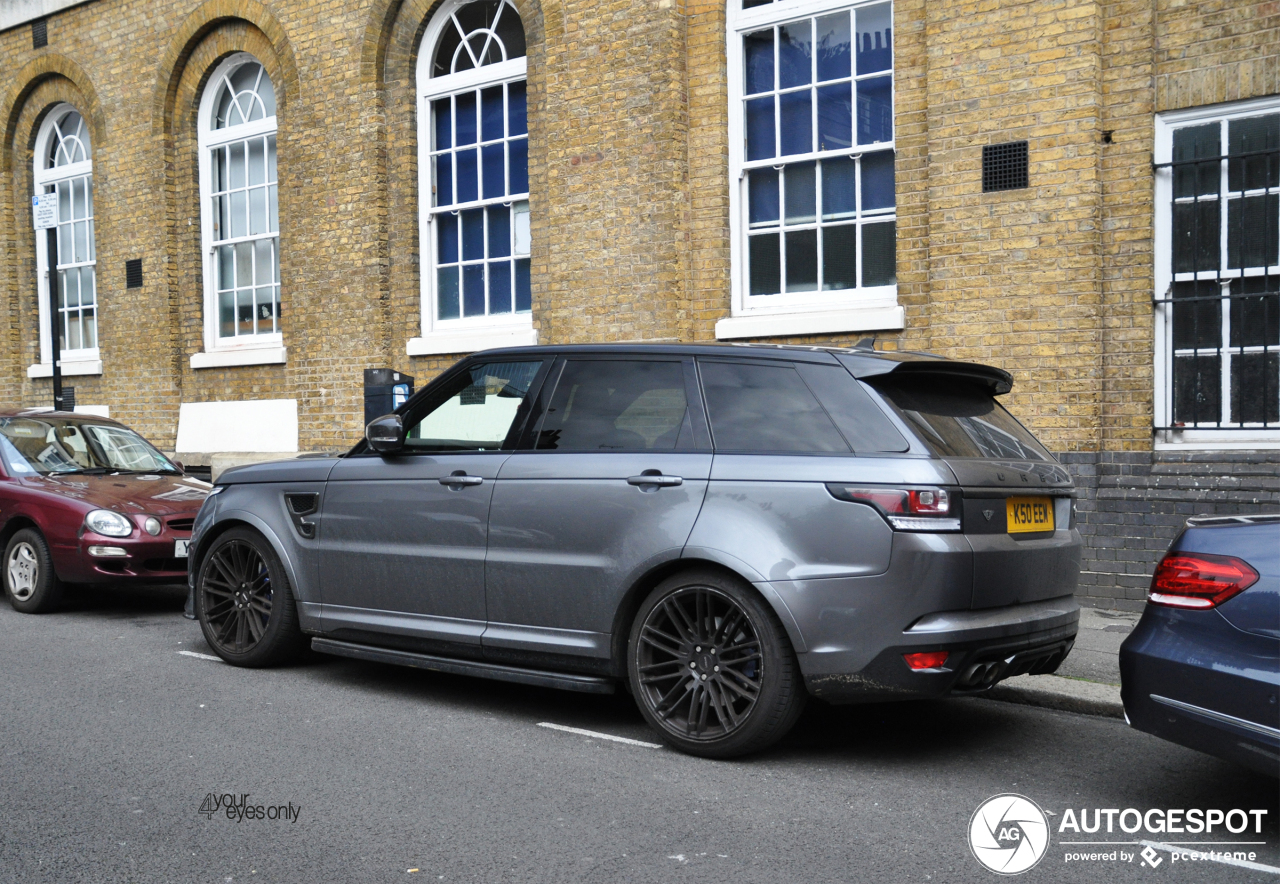 Land Rover Urban Range Rover Sport SVR - 02 October 2019 - Autogespot