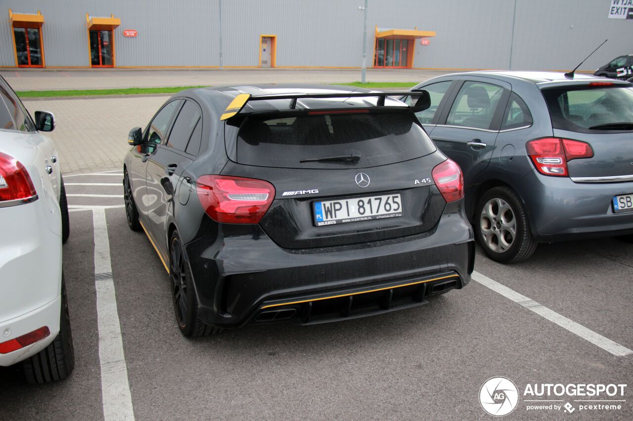 Mercedes-AMG A 45 W176 Yellow Night Edition - 04 October 2019 - Autogespot