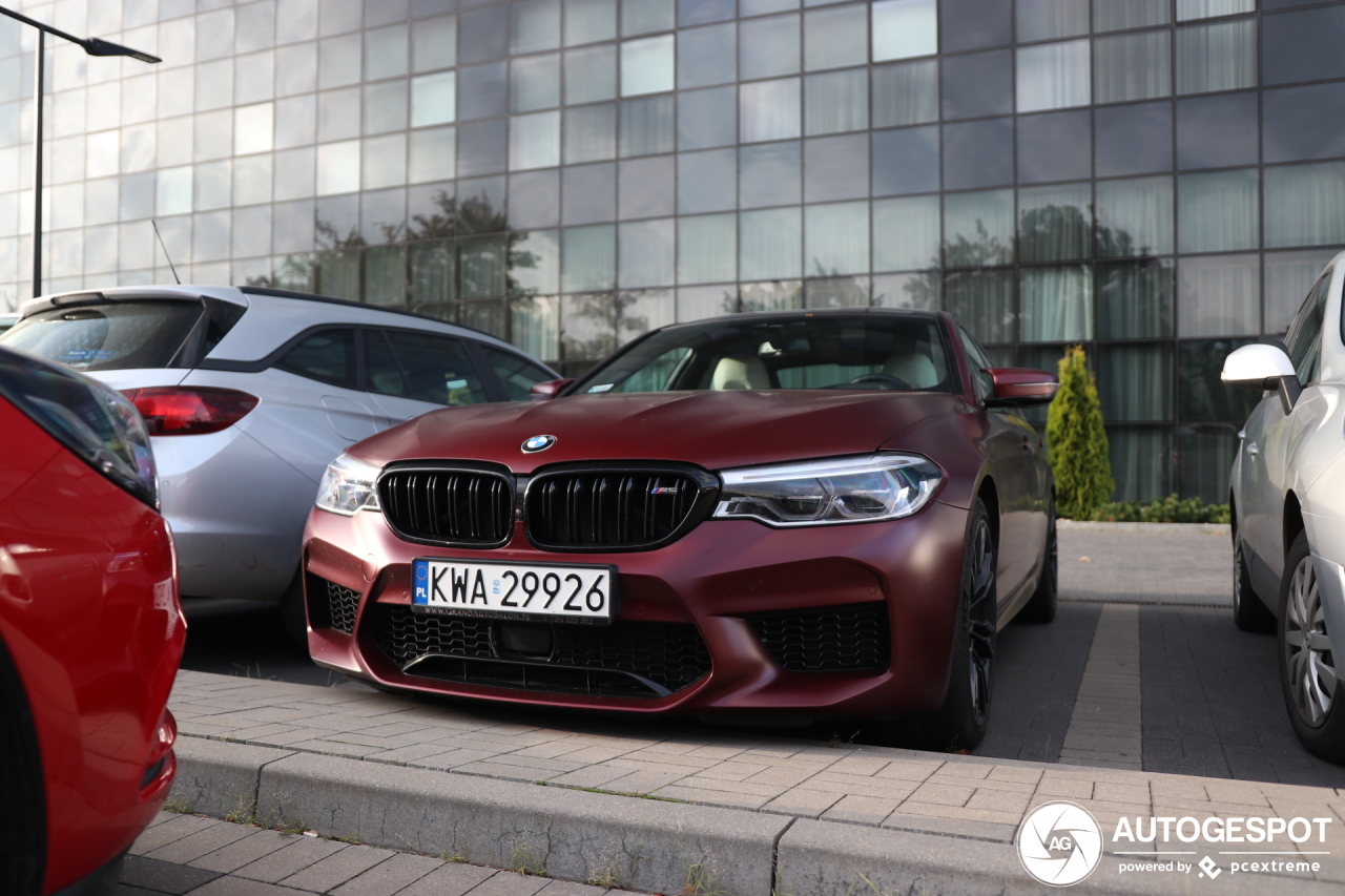 BMW M5 F90 First Edition 2018 - 05 October 2019 - Autogespot