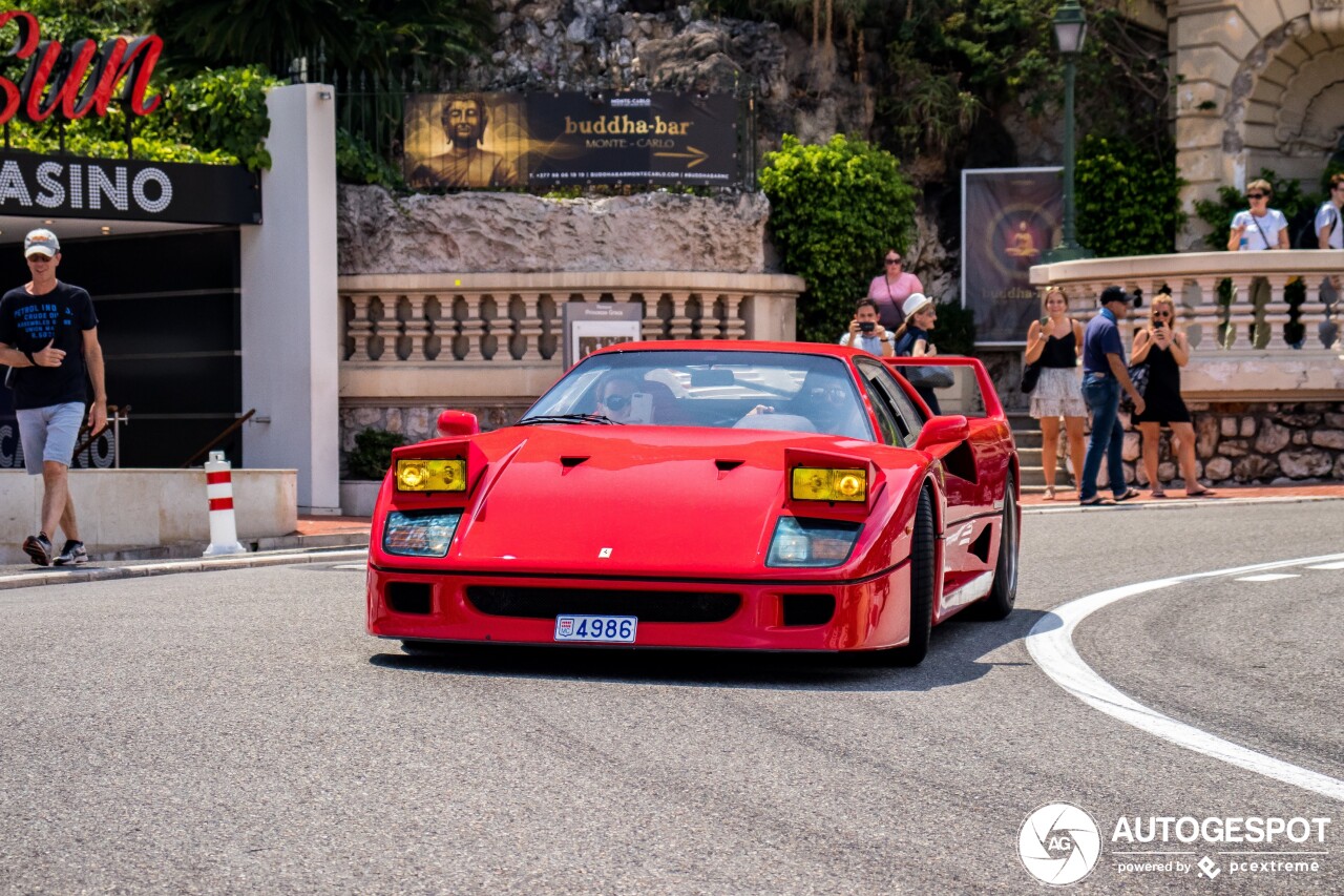 Ferrari F40 - 05 October 2019 - Autogespot