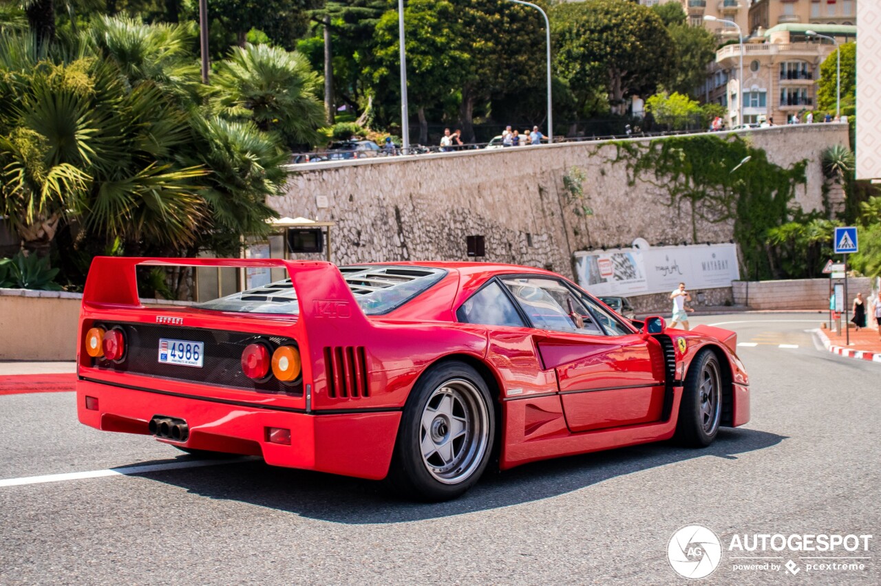 Ferrari F40 - 05 October 2019 - Autogespot