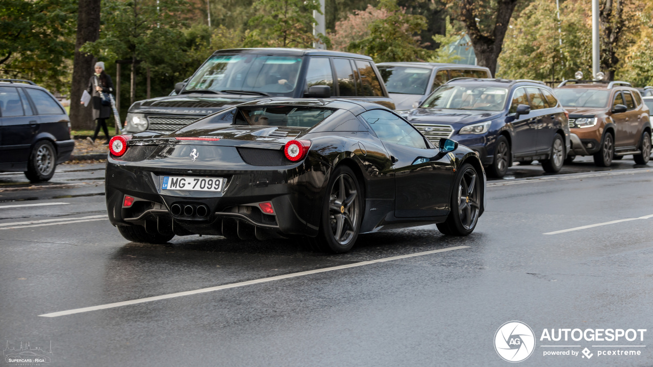 Ferrari 458 Spider - 11 October 2019 - Autogespot
