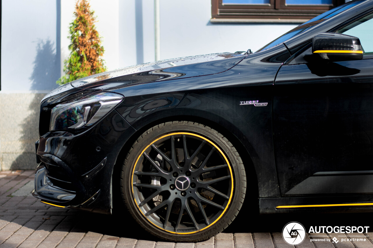 Mercedes-AMG CLA 45 C117 Yellow Night Edition - 11 October 2019 ...