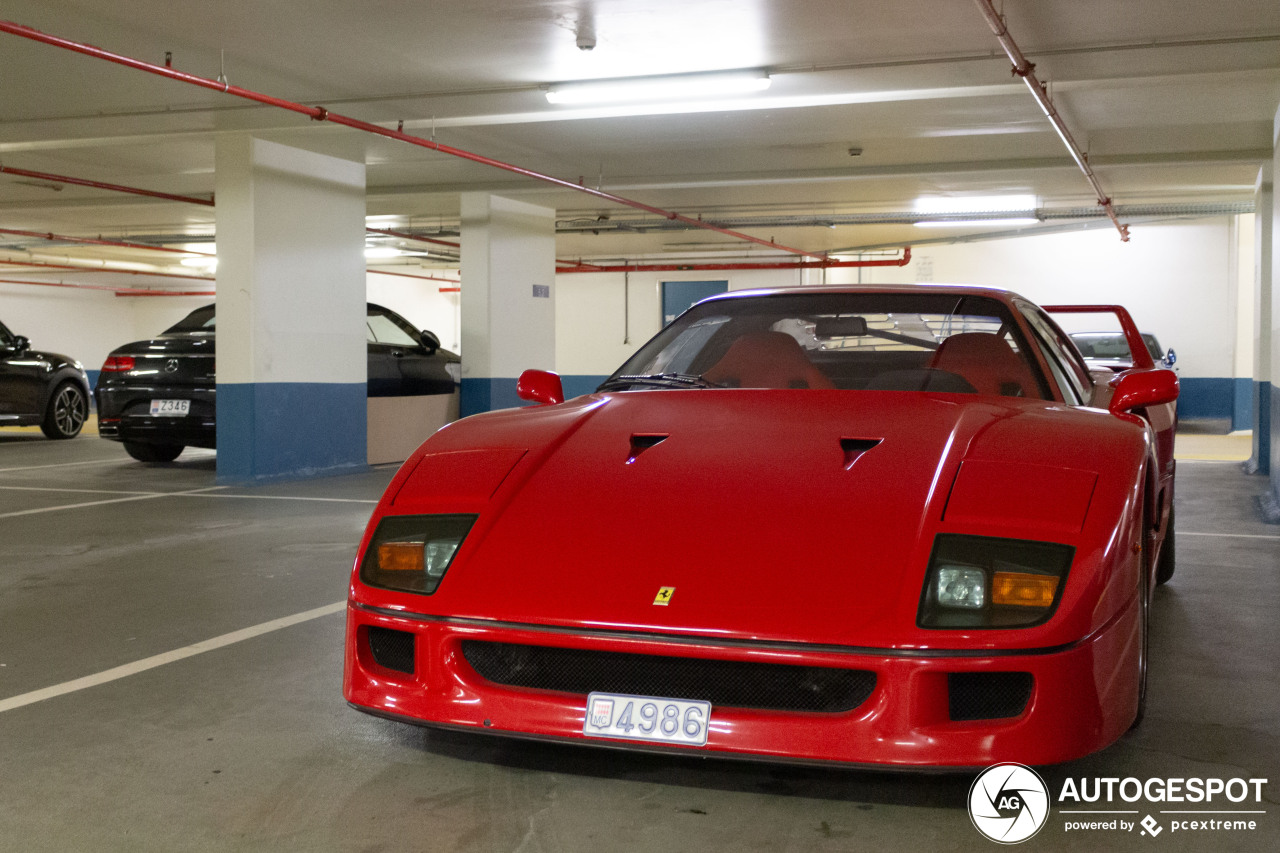 Ferrari F40 - 13 October 2019 - Autogespot