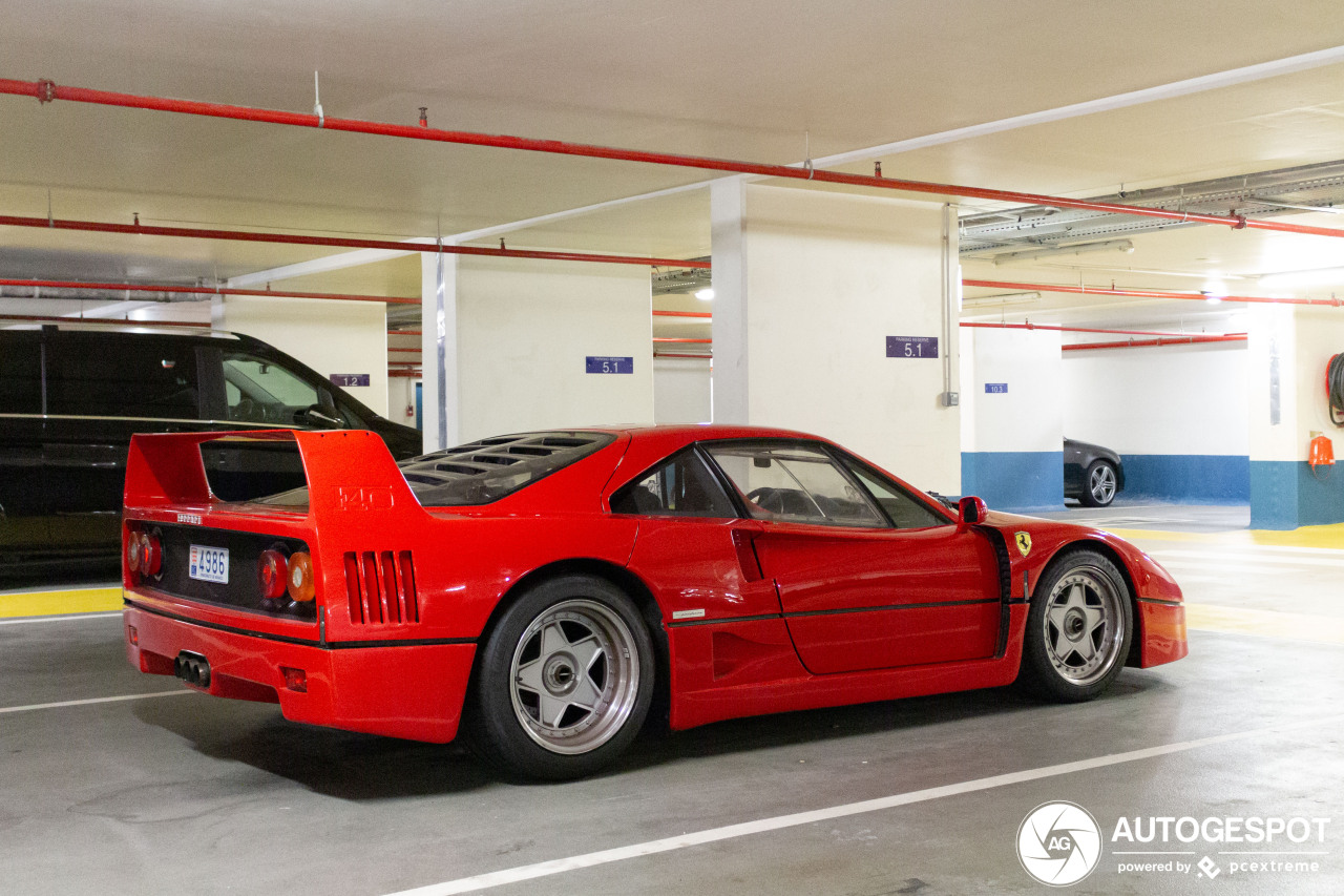 Ferrari F40 - 13 October 2019 - Autogespot