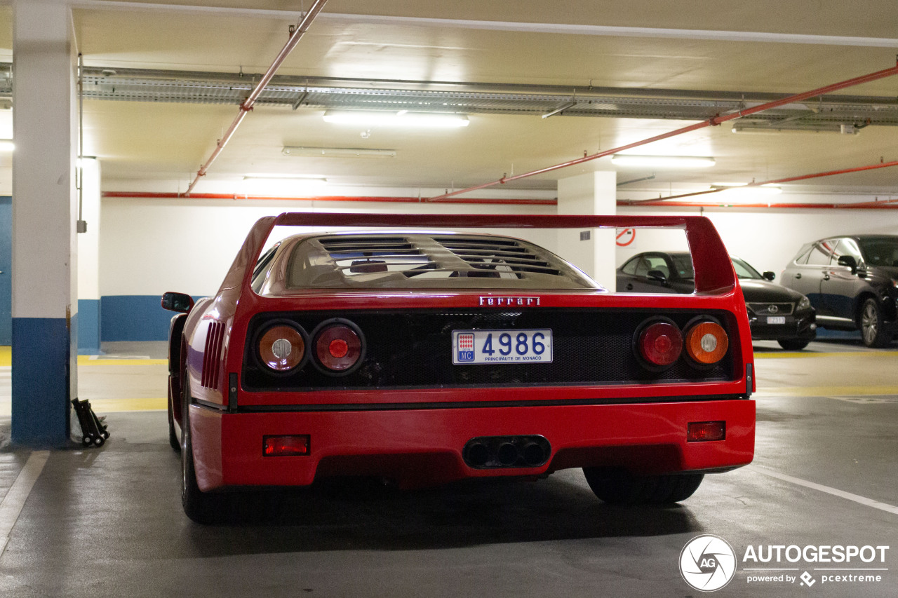 Ferrari F40 - 13 October 2019 - Autogespot
