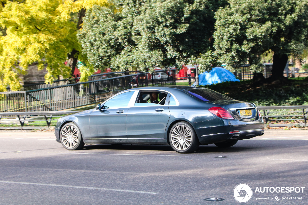 Mercedes-Maybach S 600 X222 - 13 October 2019 - Autogespot