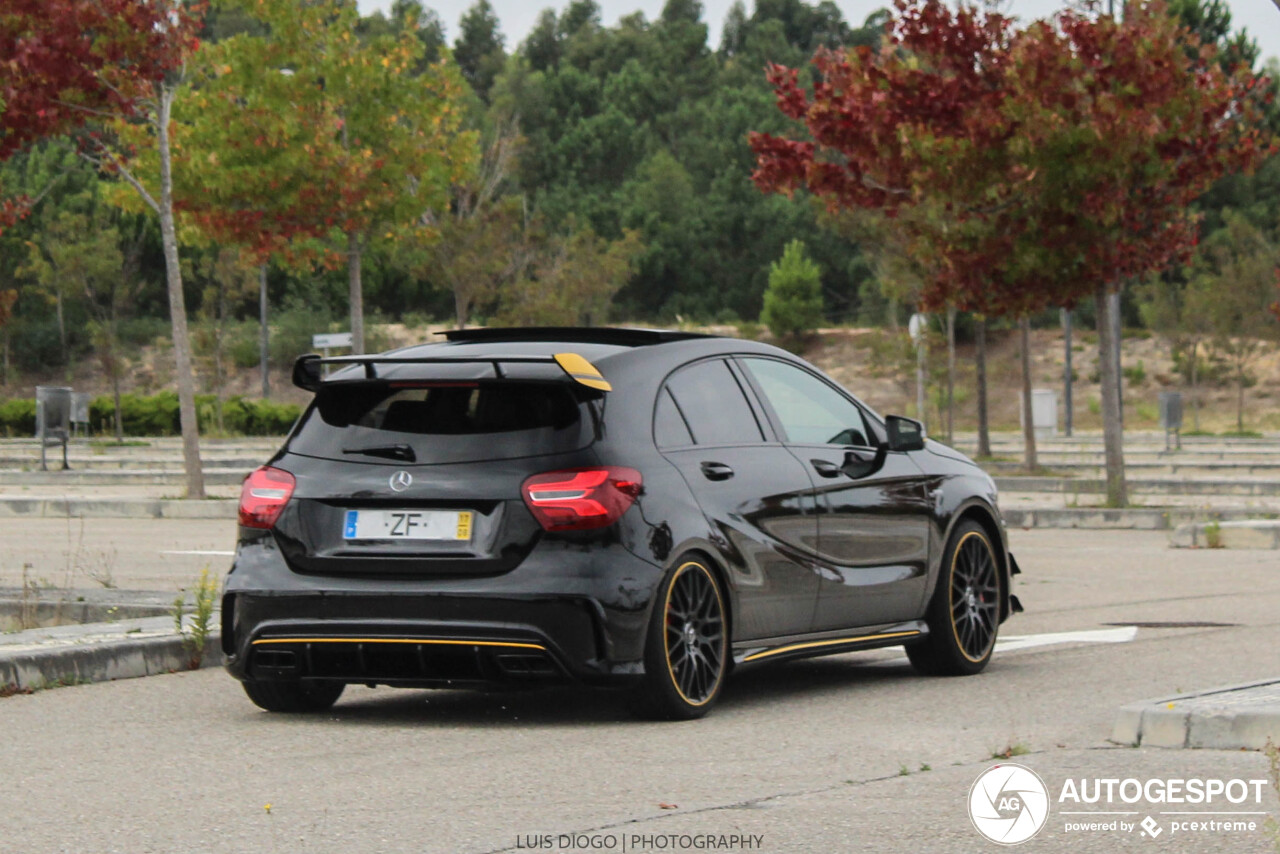 Mercedes-AMG A 45 W176 Yellow Night Edition - 05 December 2019 - Autogespot