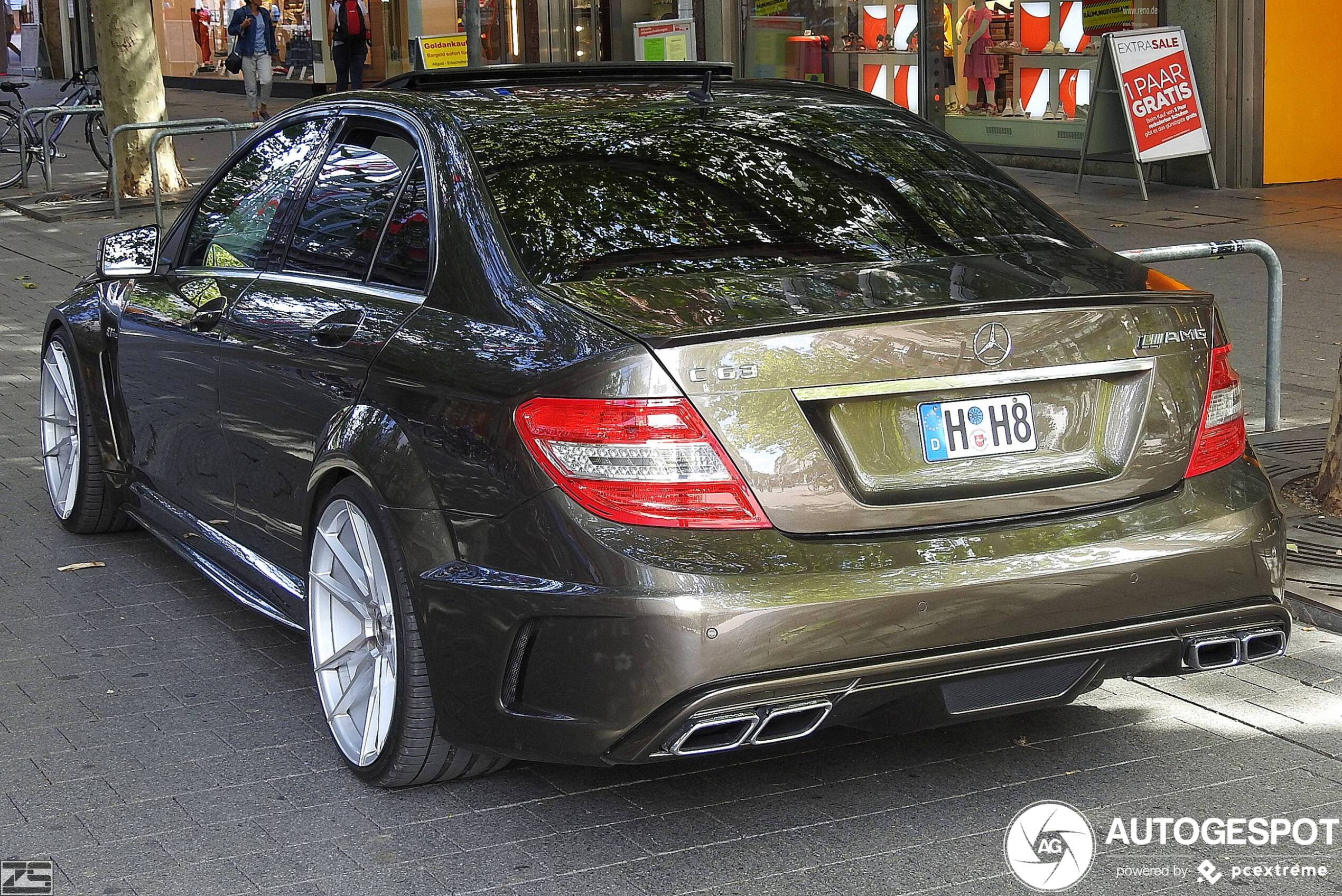 Mercedes-Benz C 63 AMG W204 Prior Design PD Black Edition Widebody - 21 ...