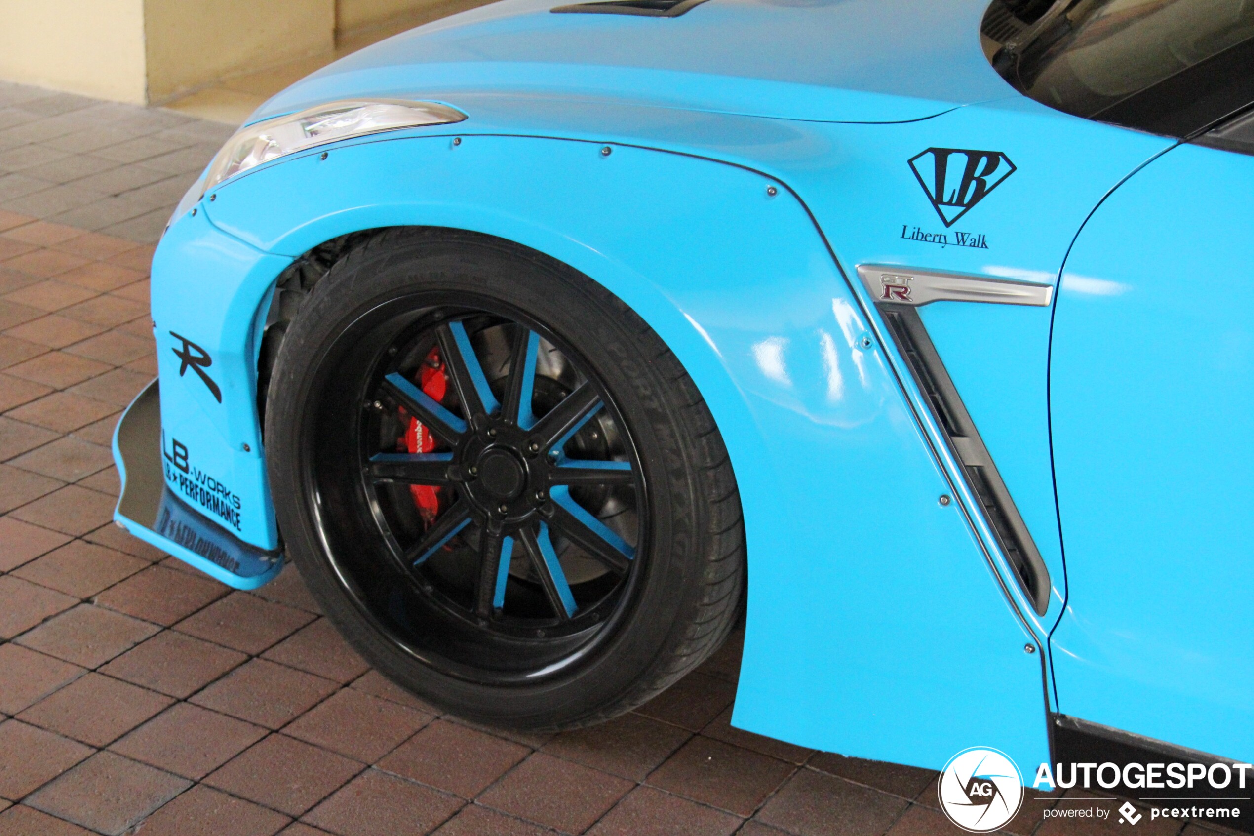 Nissan Gt R Liberty 1:24 Liberty Walk (LB Works) Nissan GT R R35 Ver.