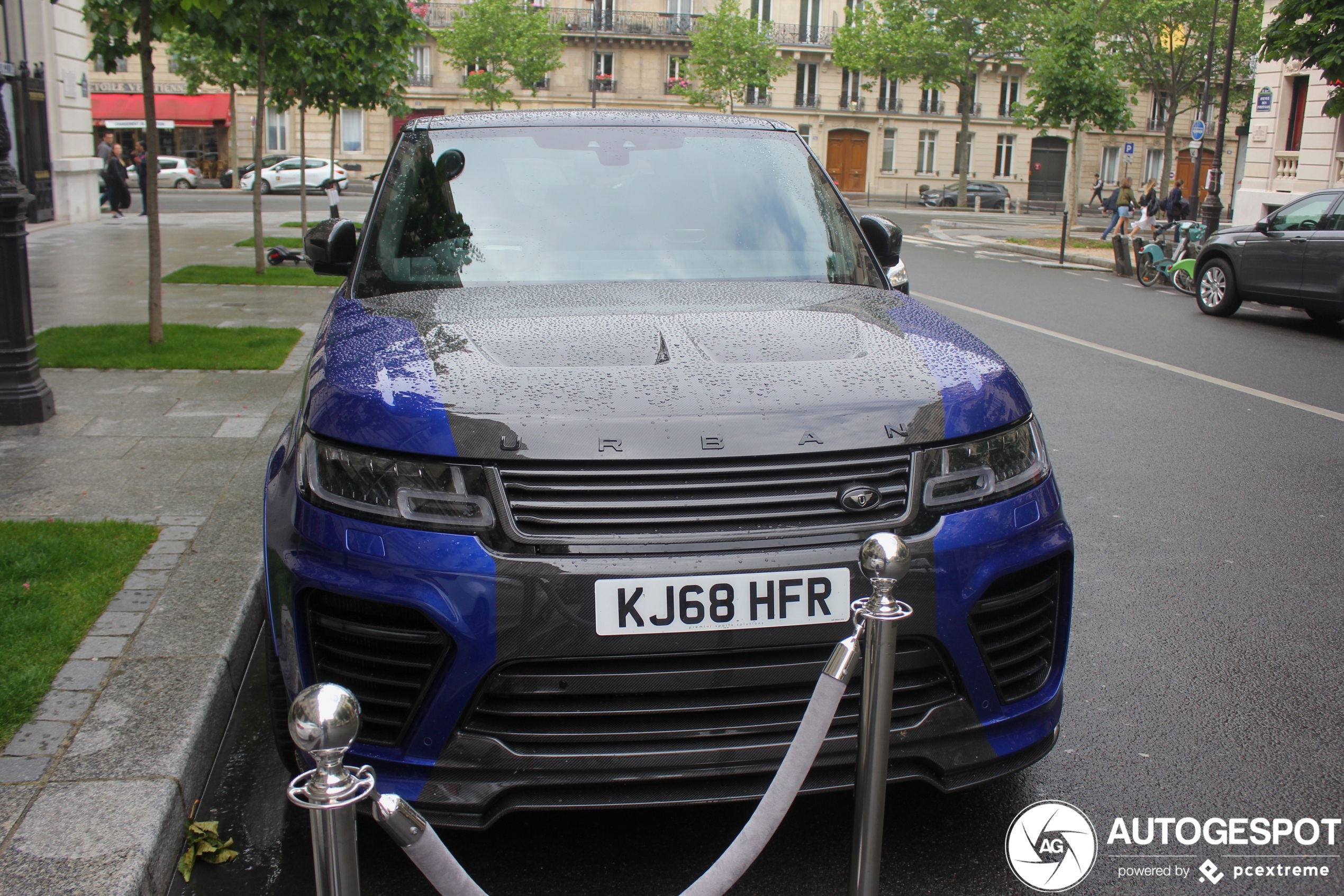 Land Rover Urban Range Rover Sport SVR 2018 Carbon Edition - 24 March ...