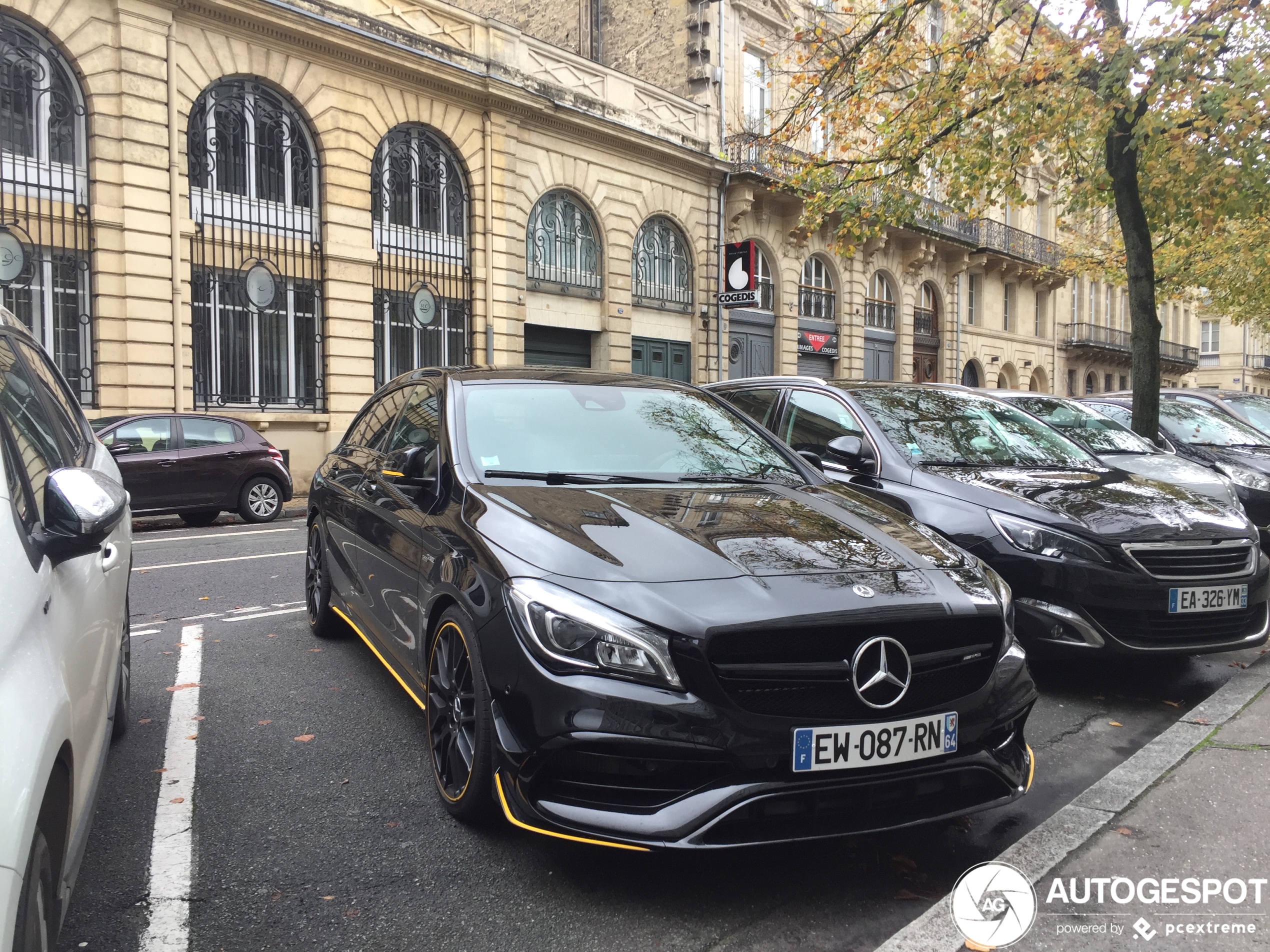 Mercedes-AMG CLA 45 Shooting Brake X117 Yellow Night Edition - 27 March ...