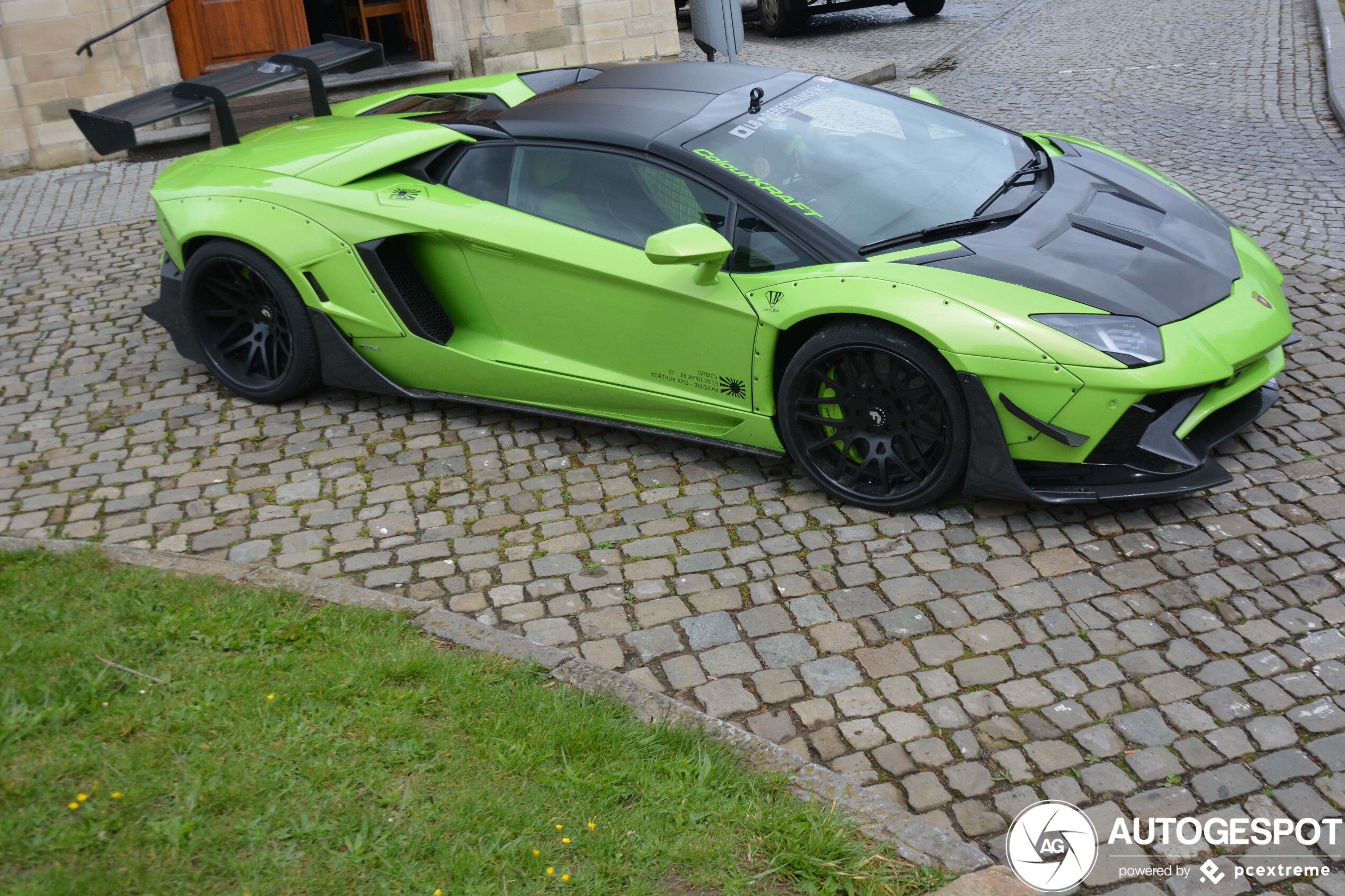 Lamborghini Aventador LP700-4 Roadster Liberty Walk LB Performance Wide ...
