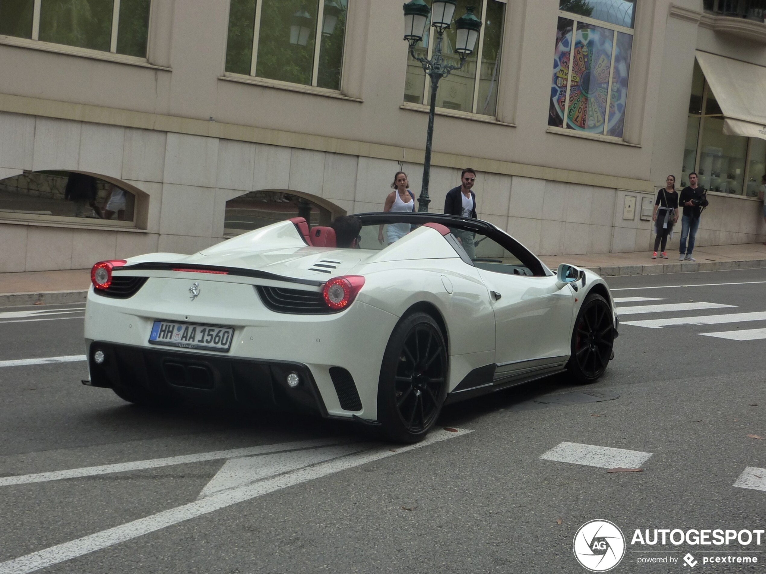 Ferrari 458 Spider Mansory Siracusa Monaco Limited Edition - 14 April ...