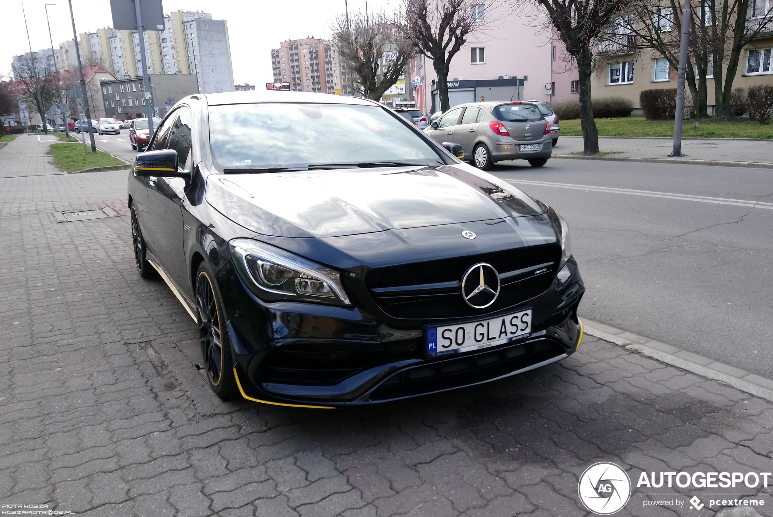 Mercedes-AMG CLA 45 C117 Yellow Night Edition - 08 May 2020 - Autogespot
