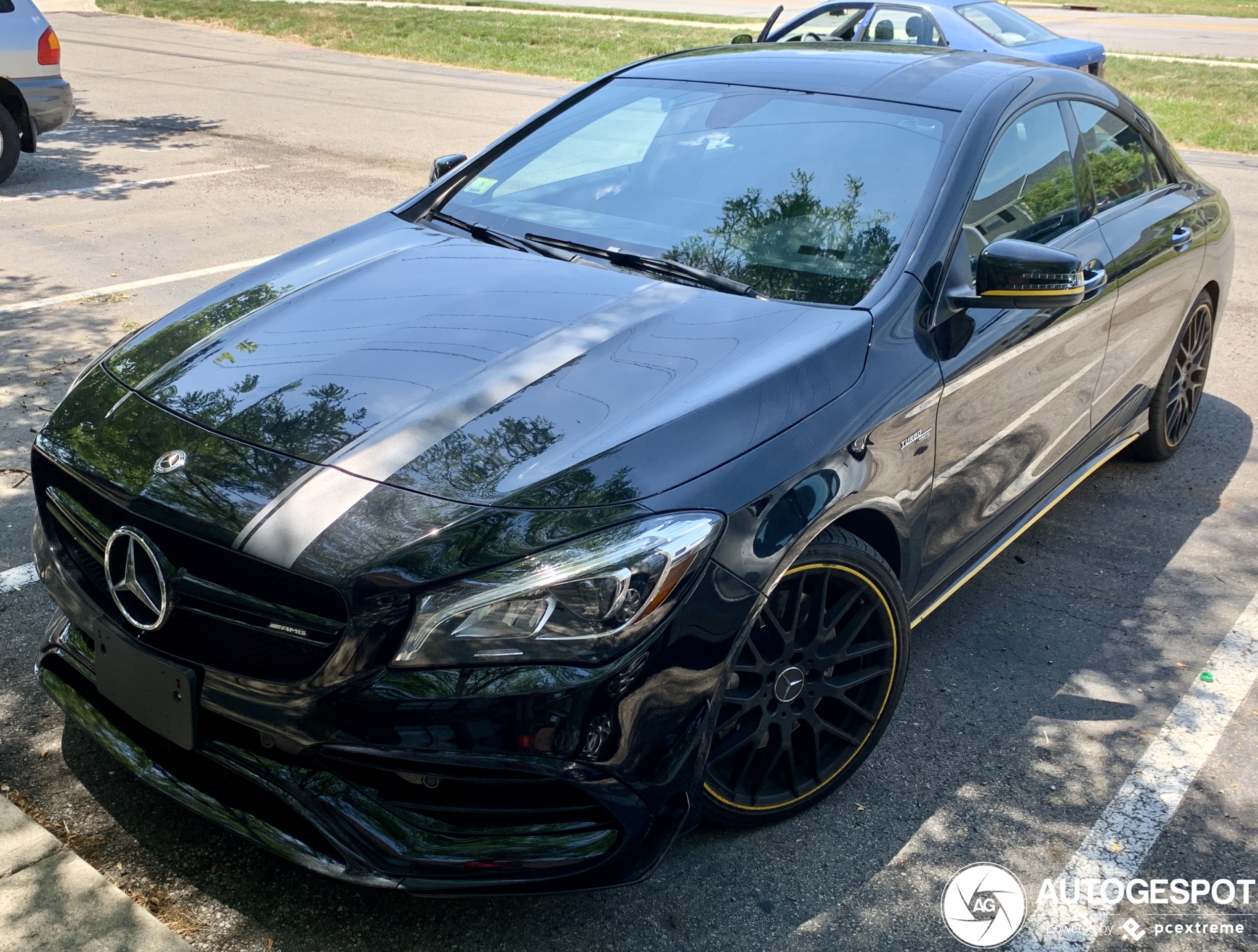 Mercedes-AMG CLA 45 C117 Yellow Night Edition - 23 June 2020 - Autogespot