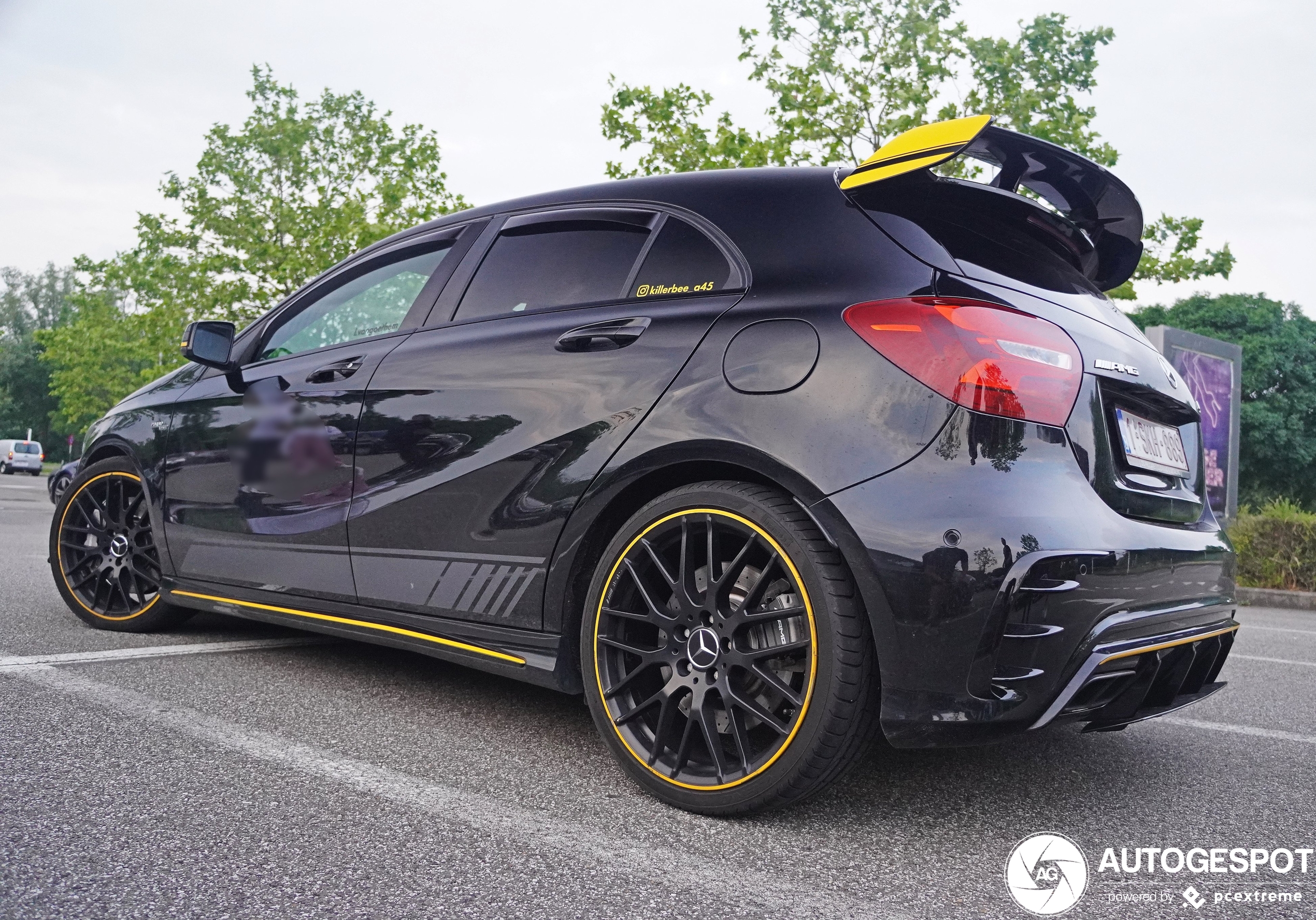 Mercedes-AMG A 45 W176 Yellow Night Edition - 06 July 2021 - Autogespot