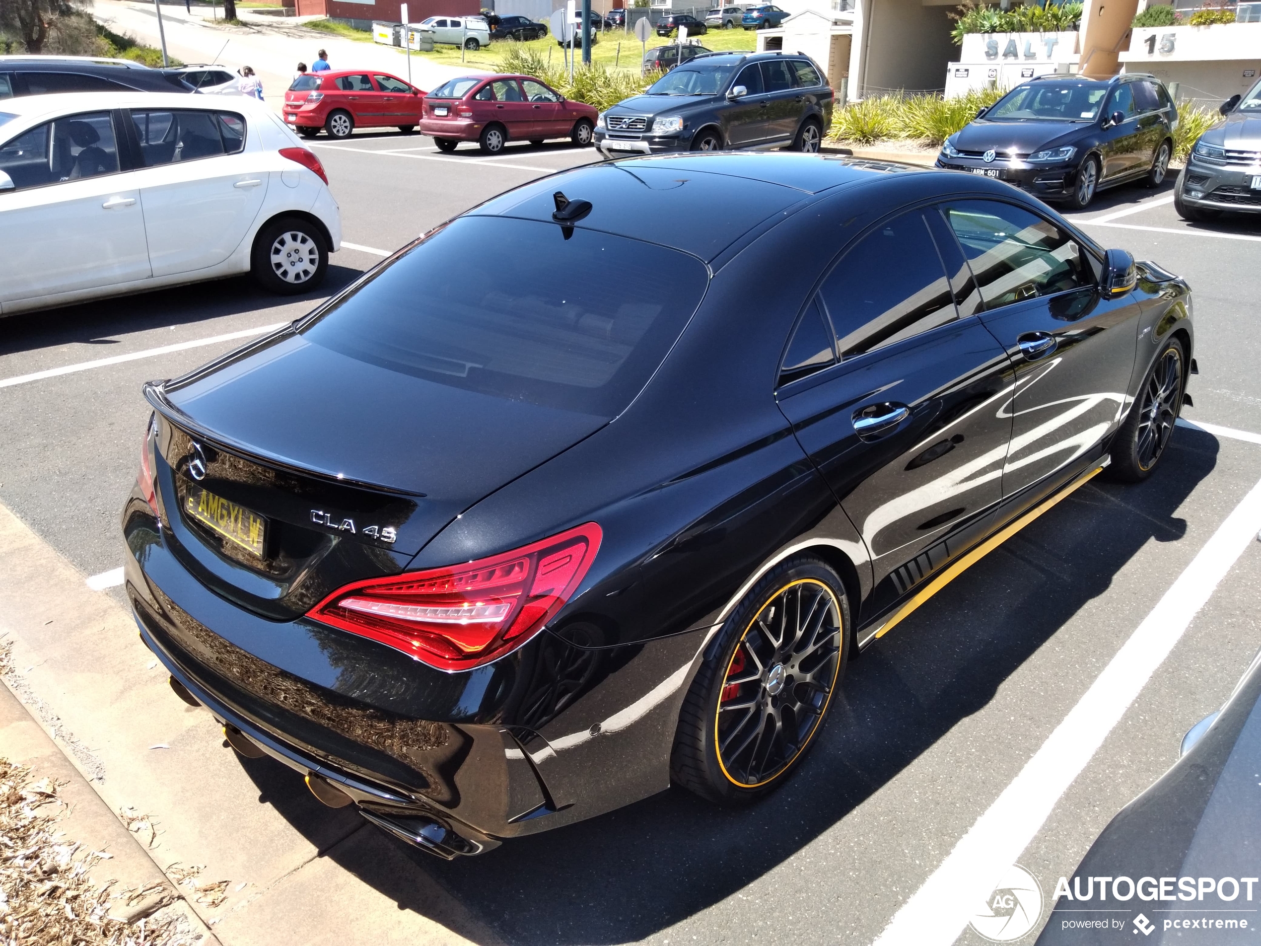 Mercedes-AMG CLA 45 C117 Yellow Night Edition - 03 November 2021 ...