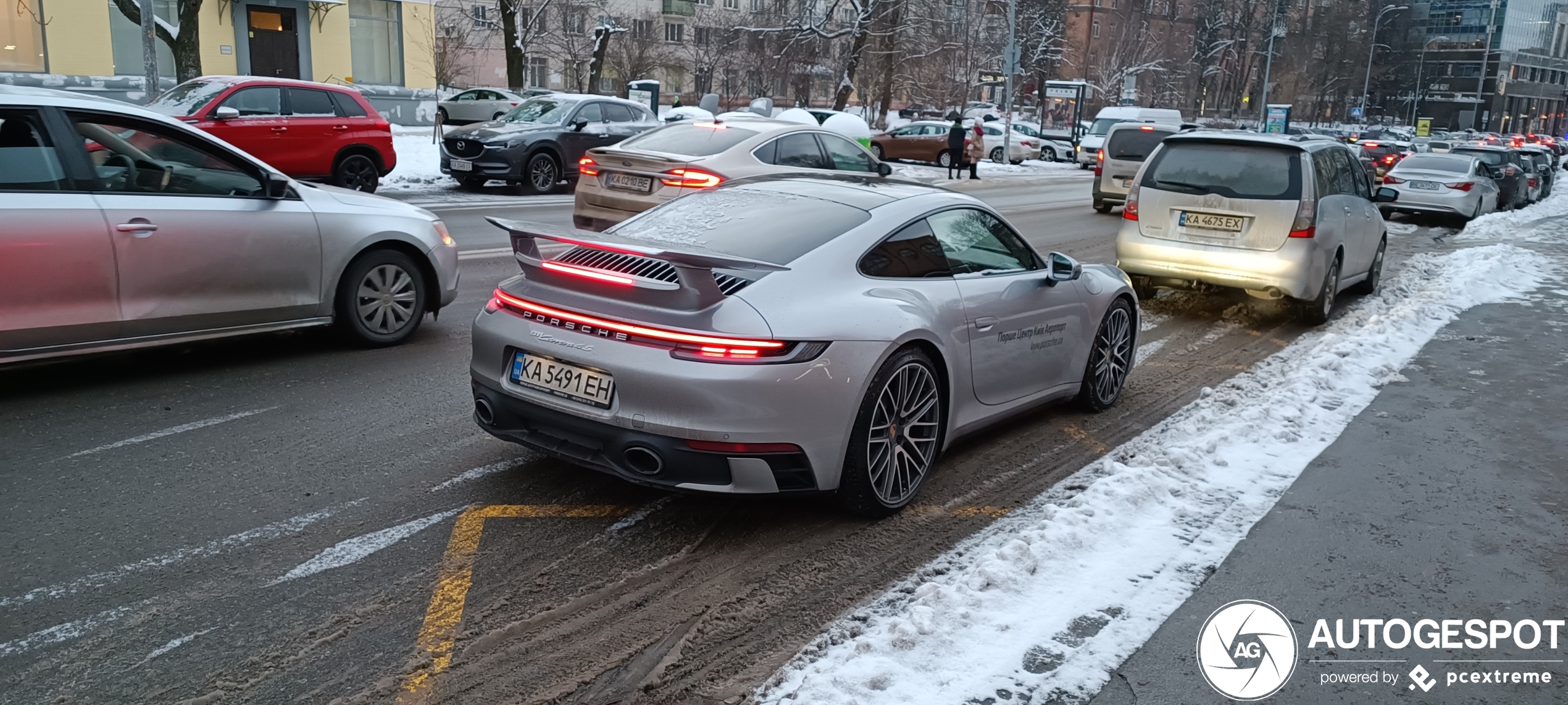 Porsche 992 Carrera 4S MkI - 26 January 2022 - Autogespot