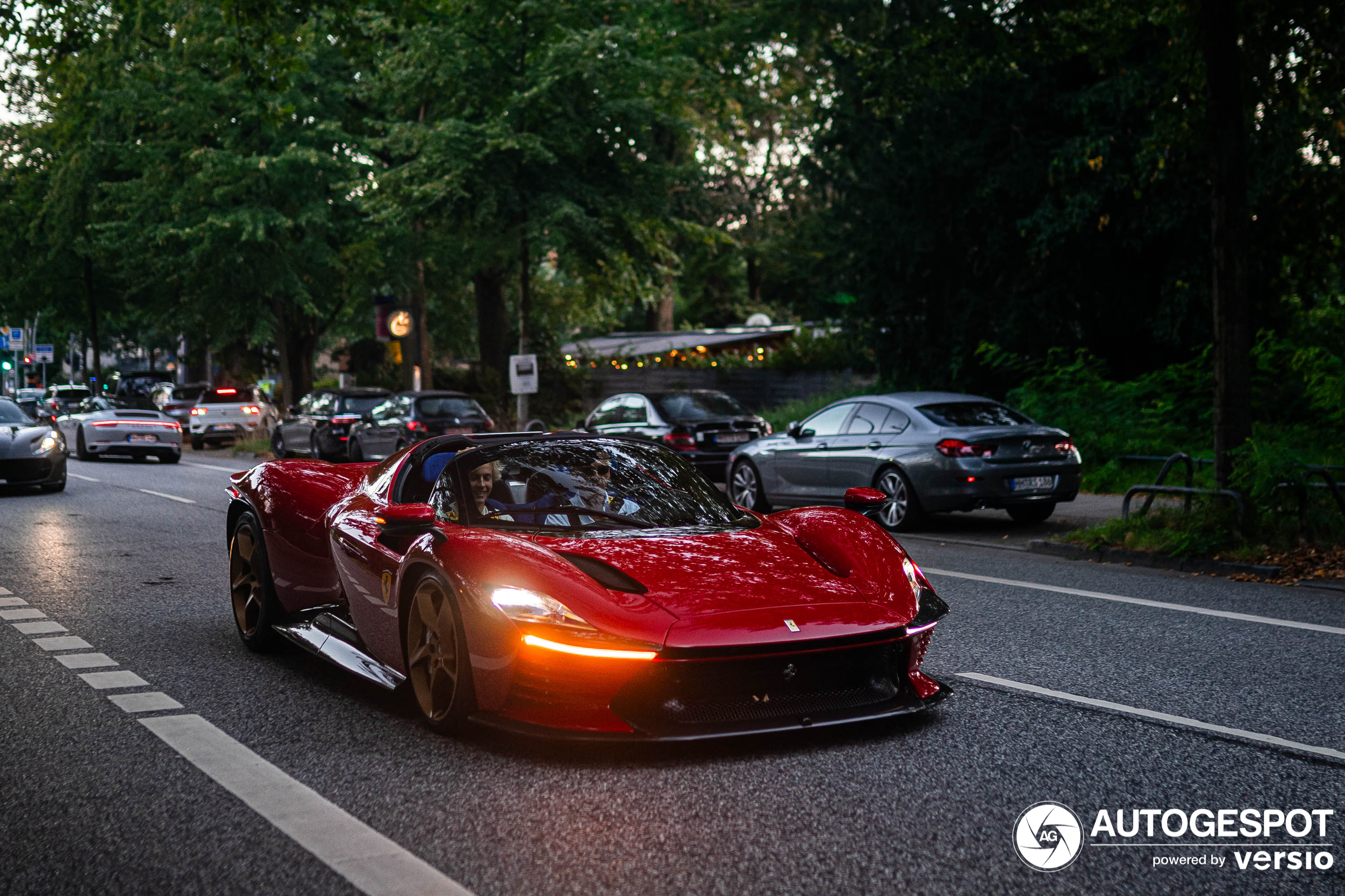 Seventh Ferrari Daytona SP3 surfaces in Germany: A silver beauty in Berlin