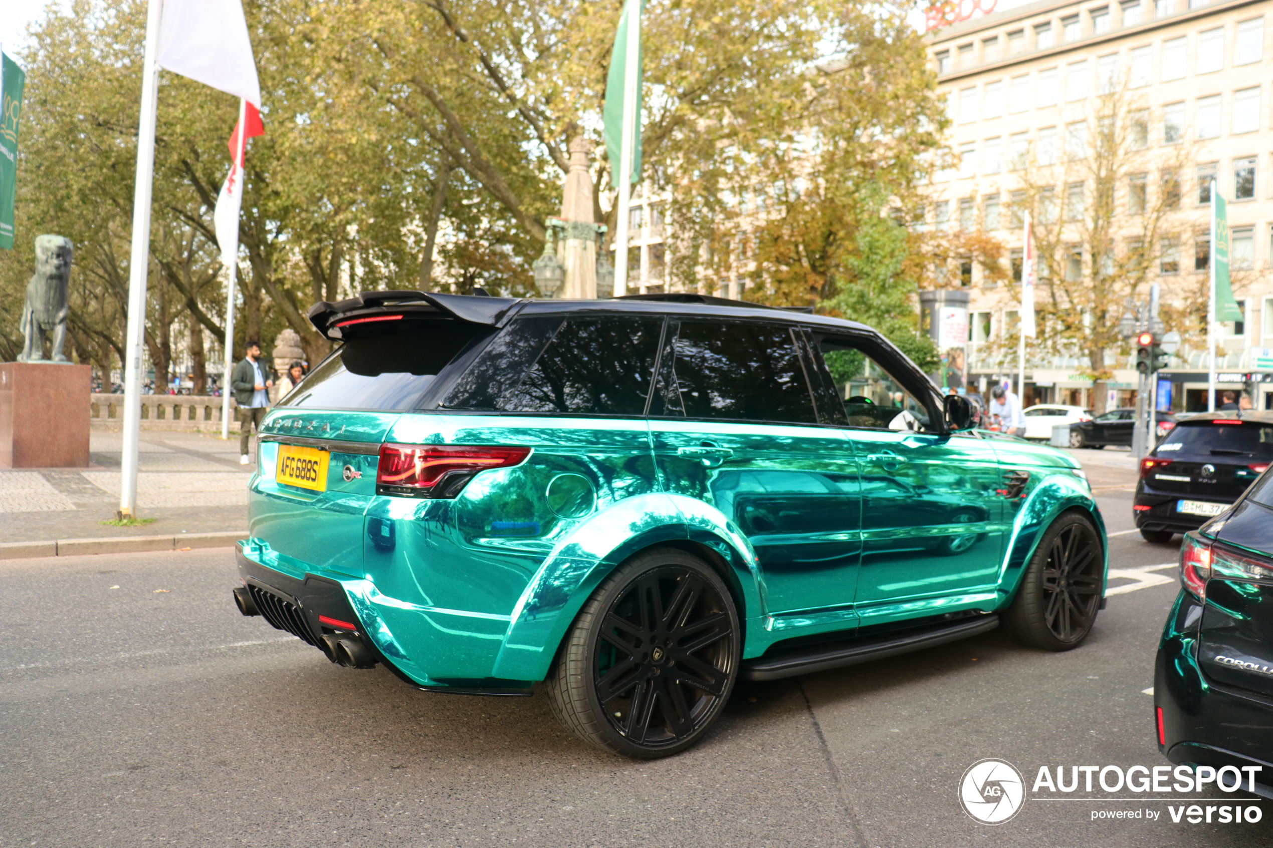 Land Rover Range Rover Sport SVR 2018 Barugzai Cabaro II Wide Edition ...