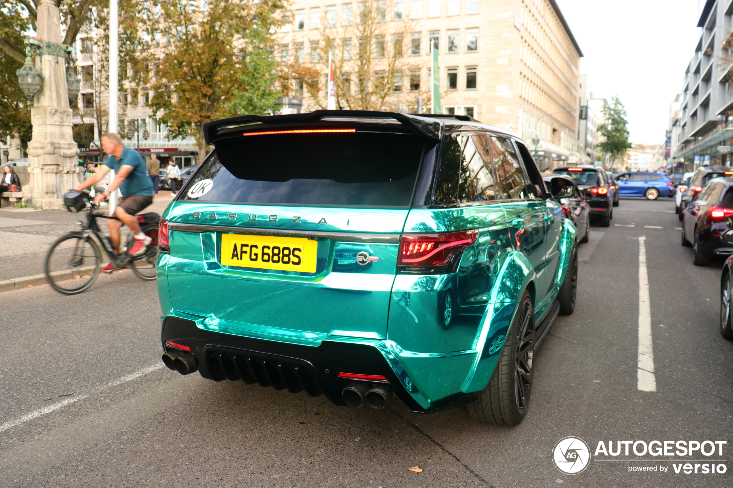 Land Rover Range Rover Sport SVR 2018 Barugzai Cabaro II Wide Edition ...