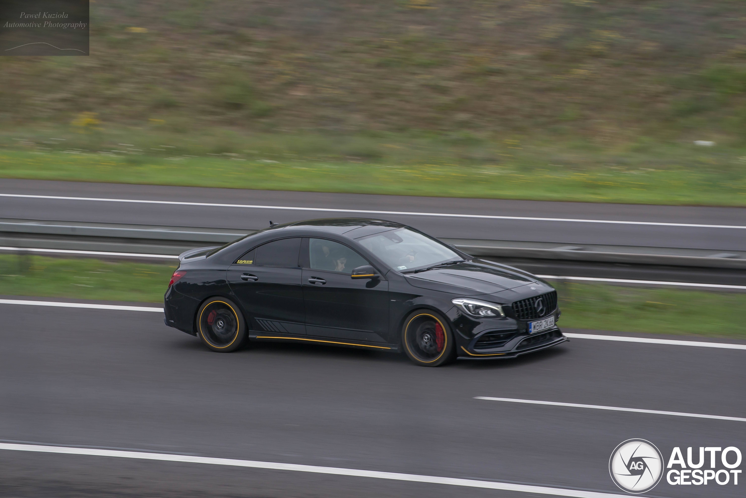 Mercedes-AMG CLA 45 C117 Yellow Night Edition - 01 December 2023 ...