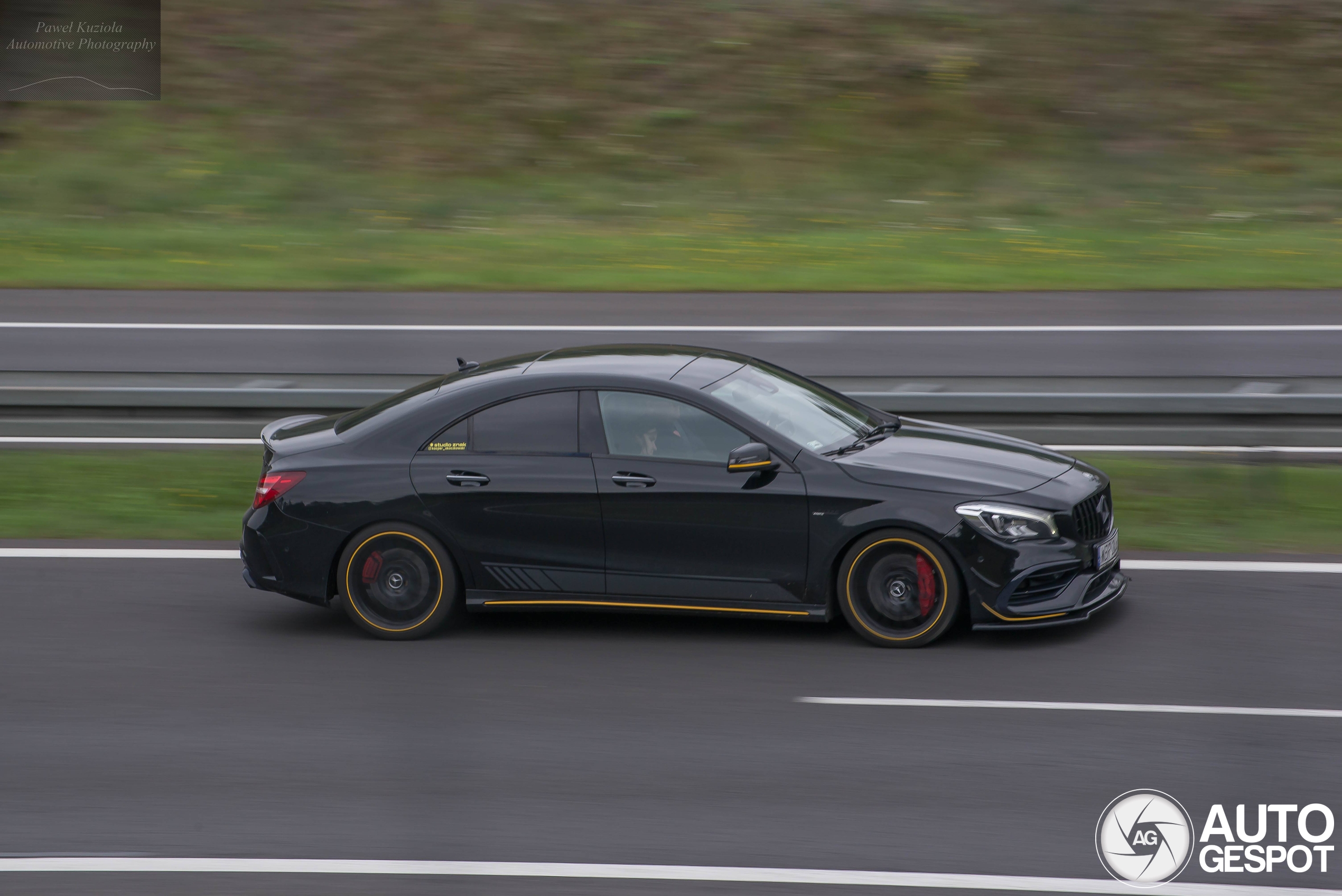 Mercedes-AMG CLA 45 C117 Yellow Night Edition - 01 December 2023 ...
