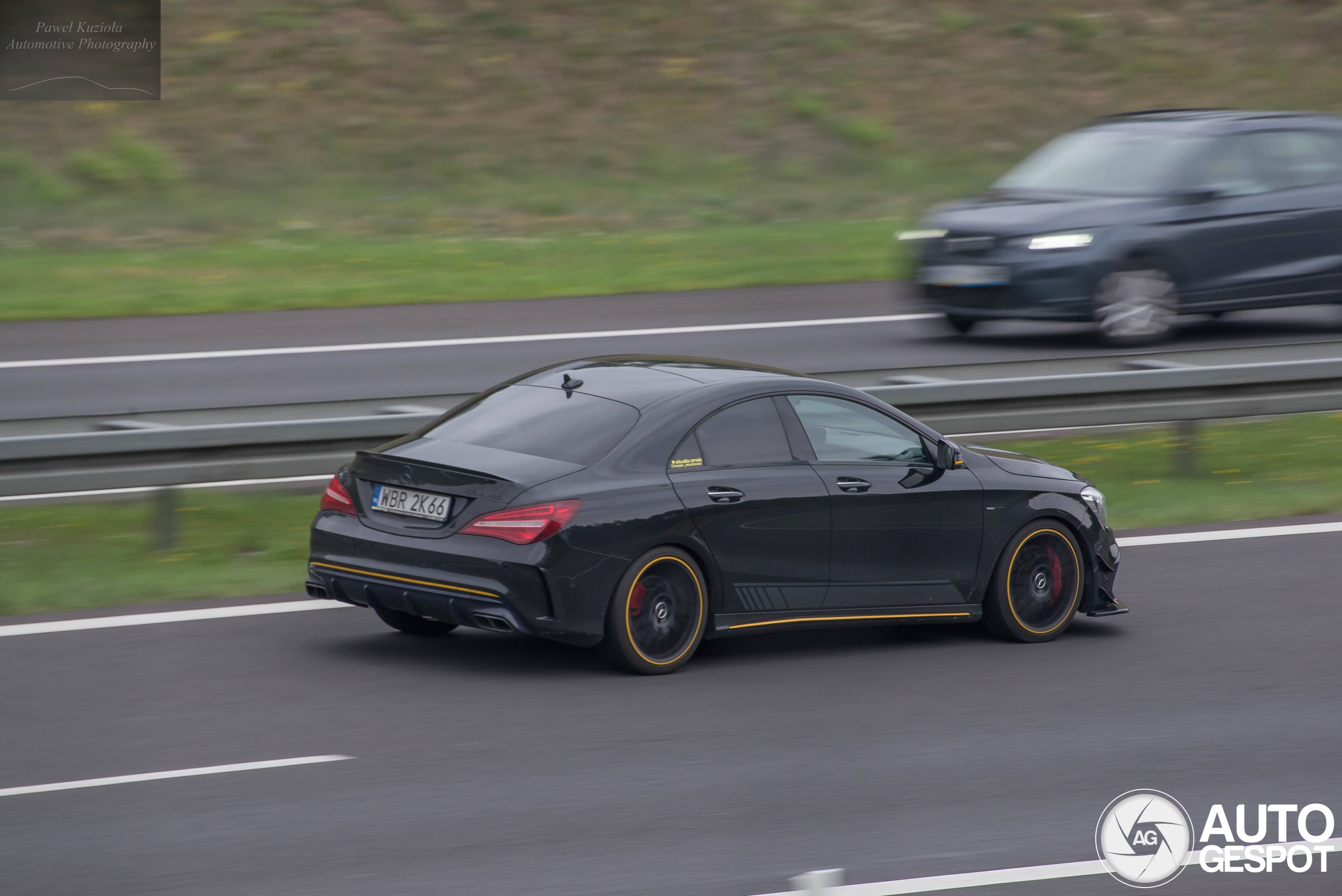 Mercedes-AMG CLA 45 C117 Yellow Night Edition - 01 December 2023 ...