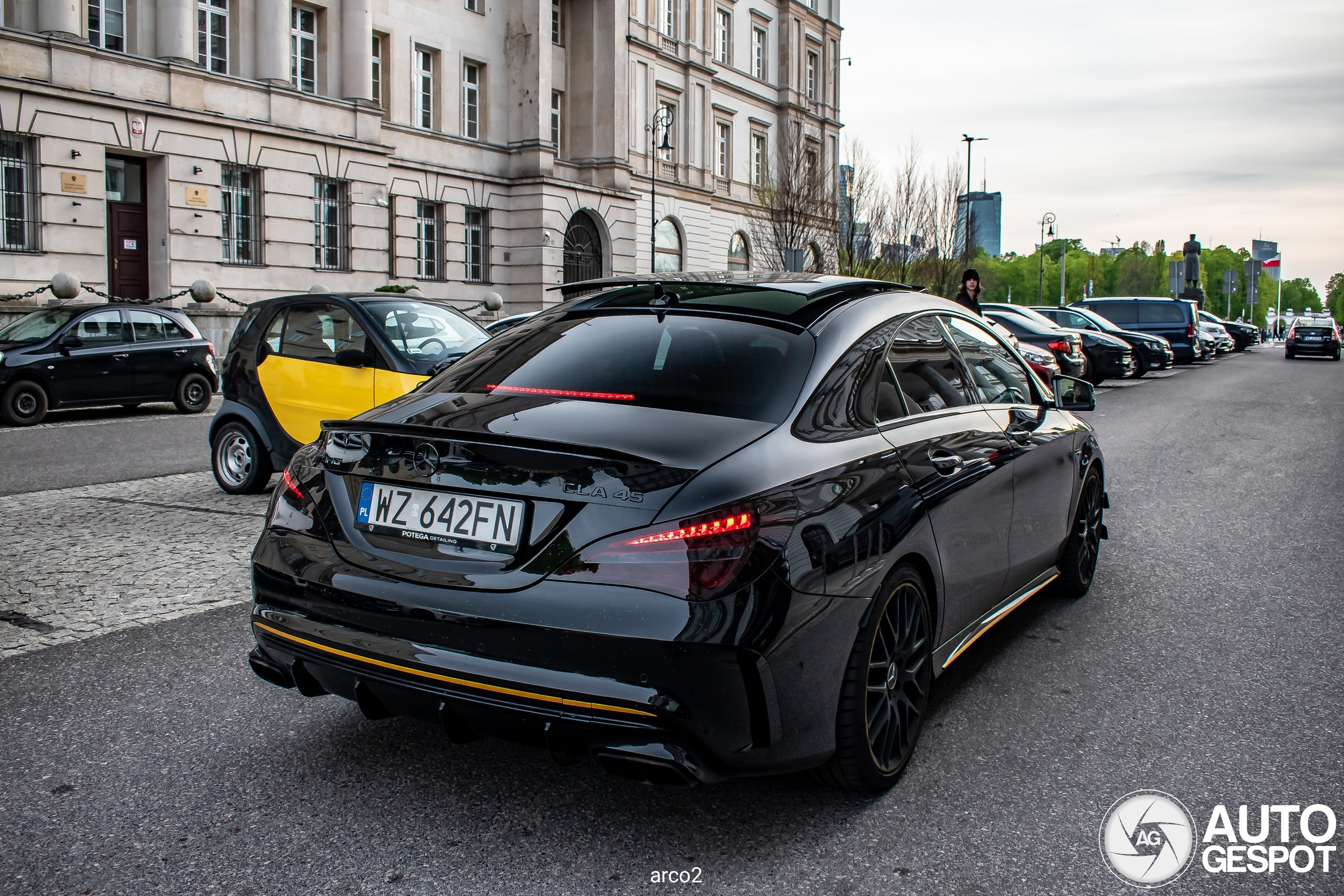 Mercedes-AMG CLA 45 C117 Yellow Night Edition - 14 April 2024 - Autogespot