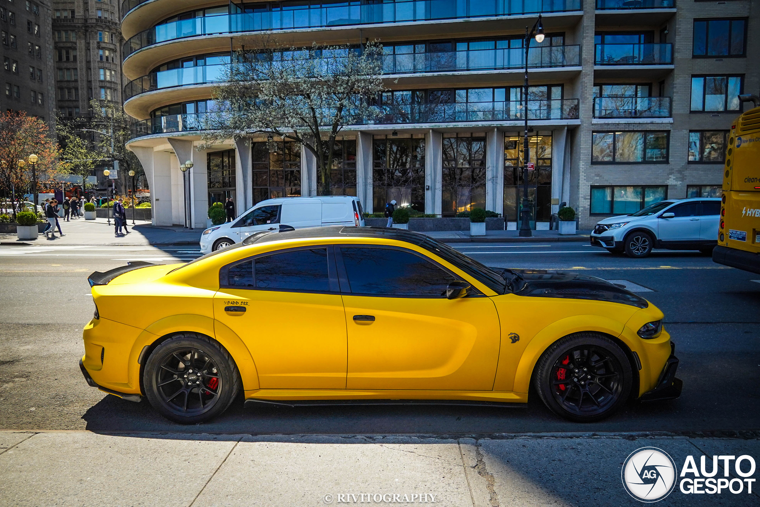 Dodge Charger 2024 Rojo Dodge Charger SRT Hellcat Redeye Widebody 06