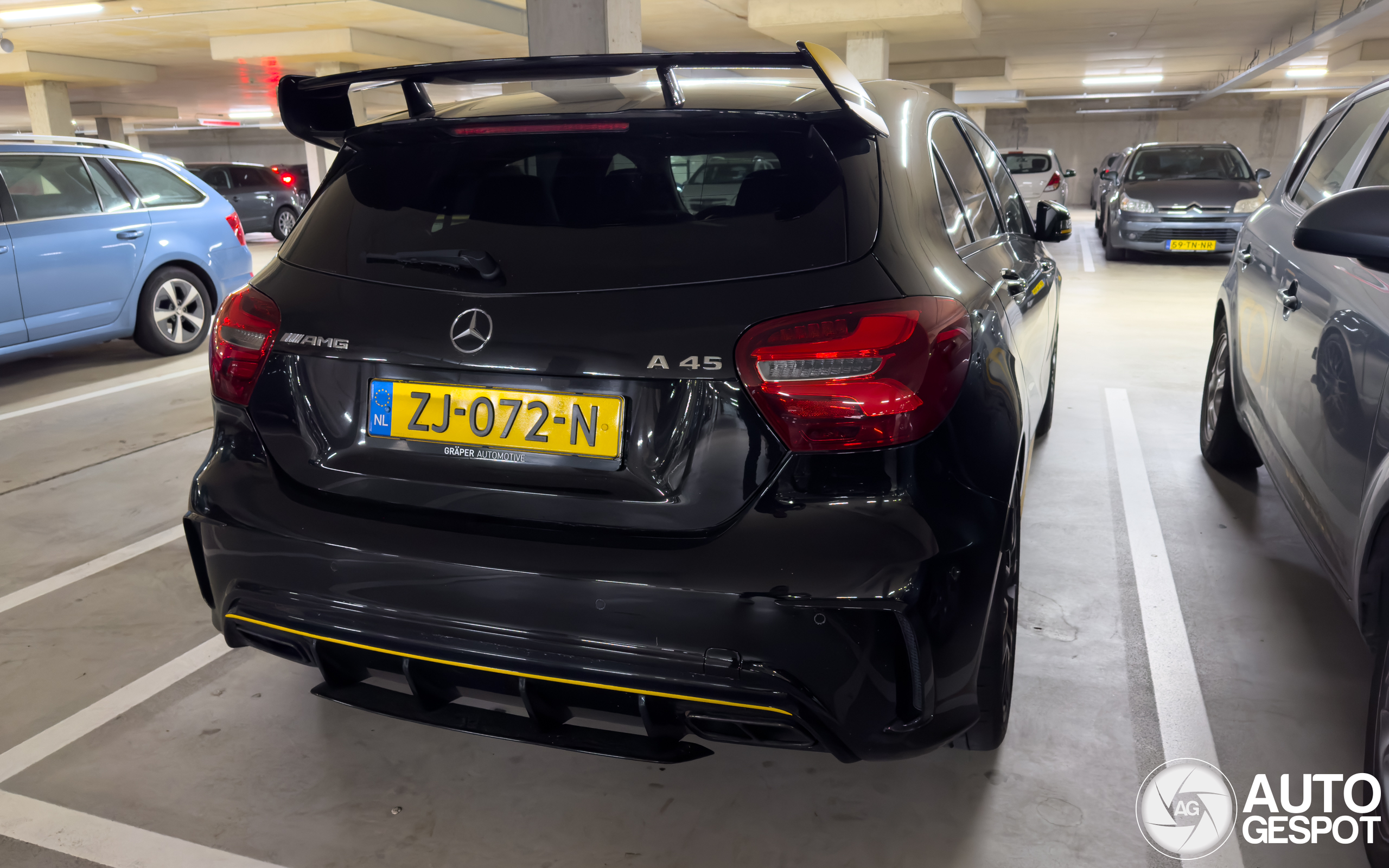Mercedes-AMG A 45 W176 Yellow Night Edition - 04 October 2024 - Autogespot