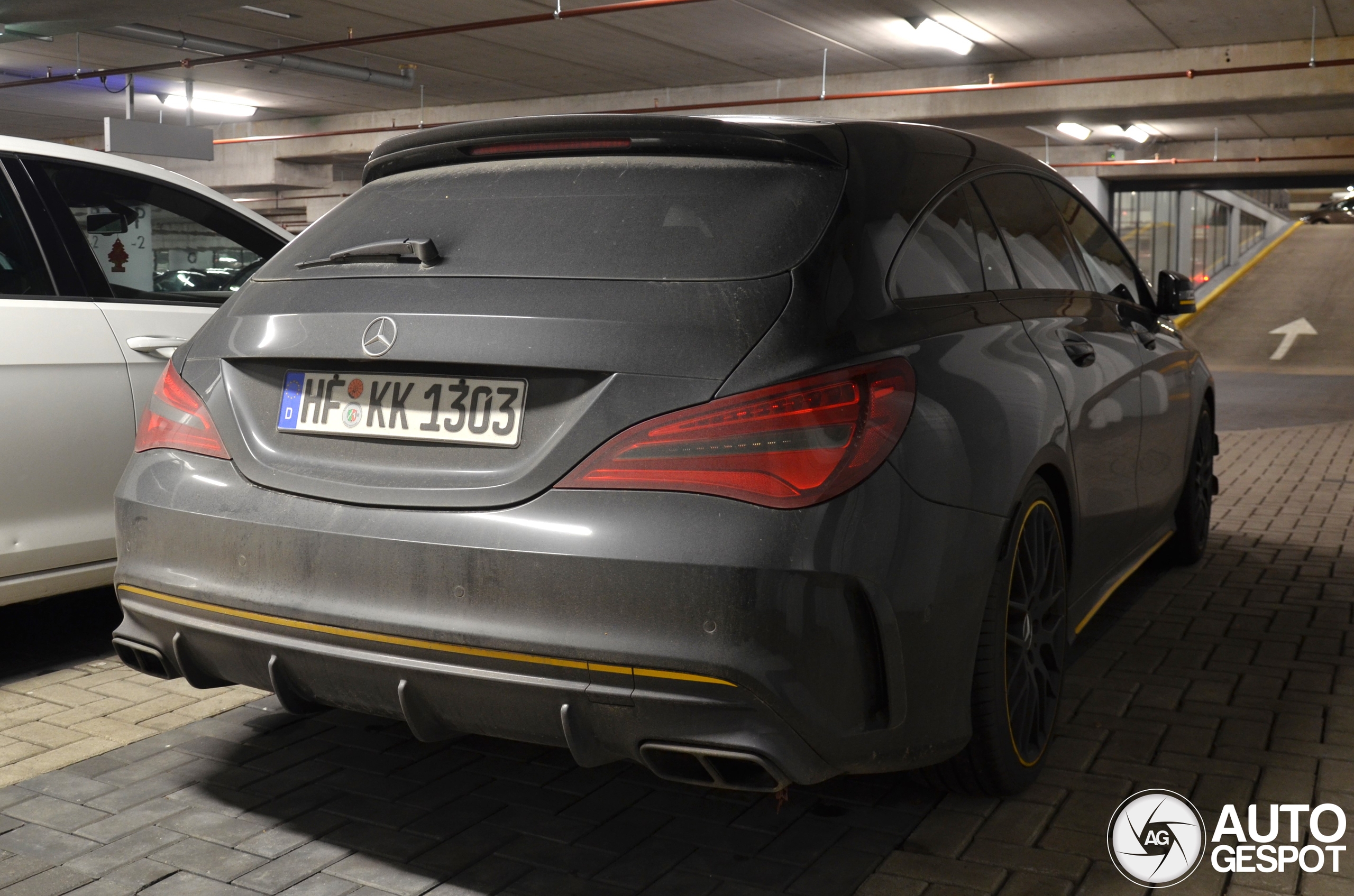 Mercedes-AMG CLA 45 Shooting Brake X117 Yellow Night Edition - 19 ...