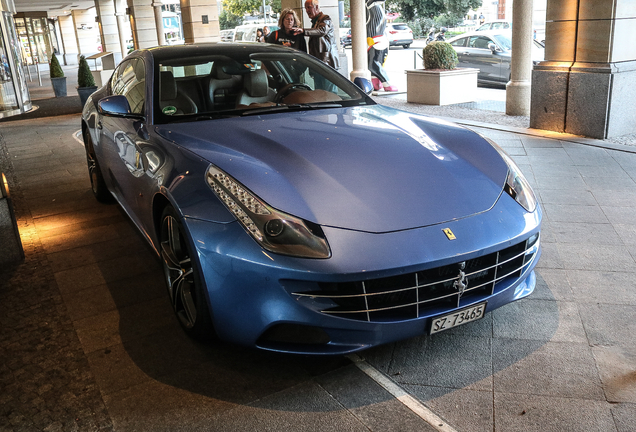 All colours of the rainbow: Ferrari FF